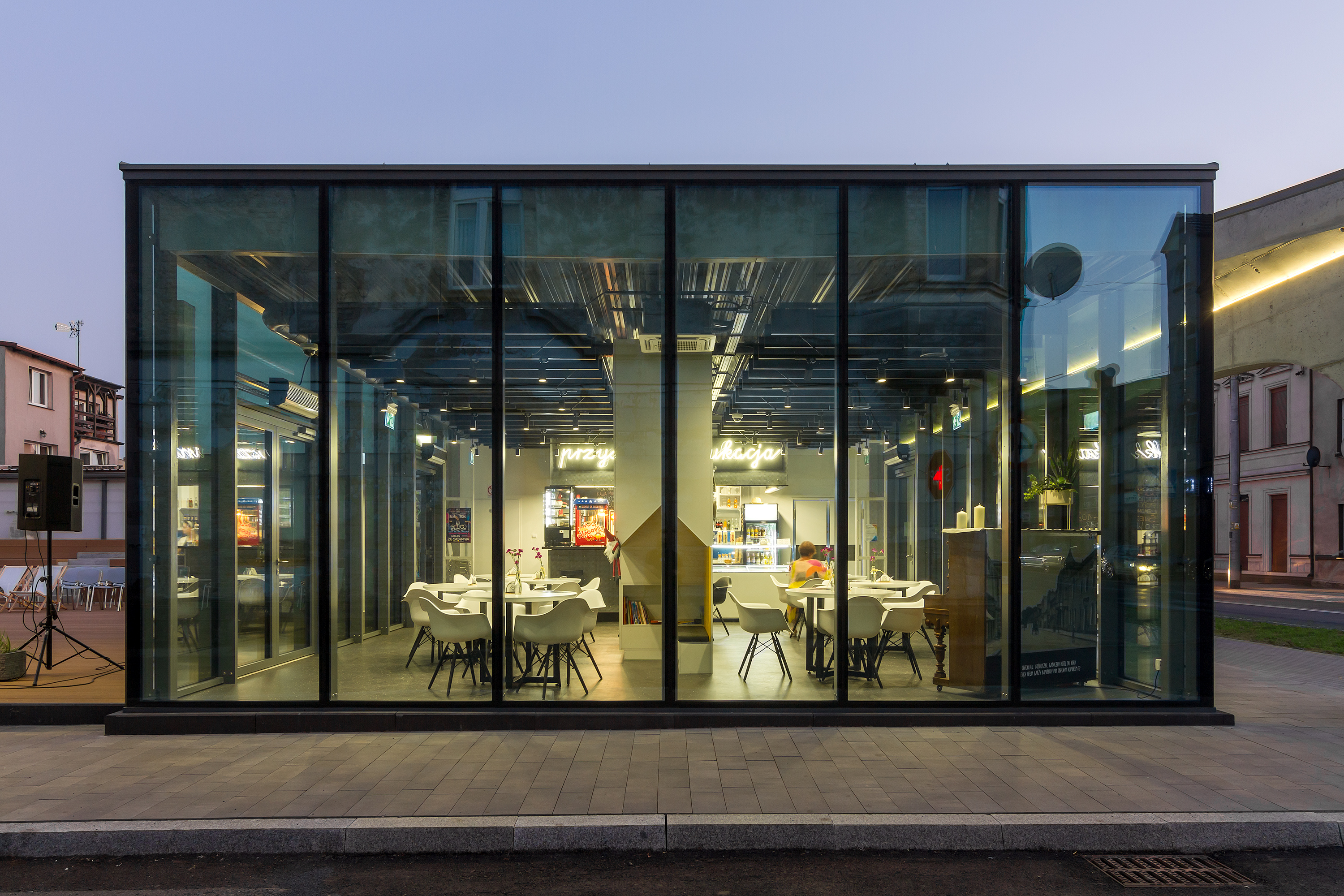 Bus Stop Education Community Center by Neostudio Architekci - Architizer