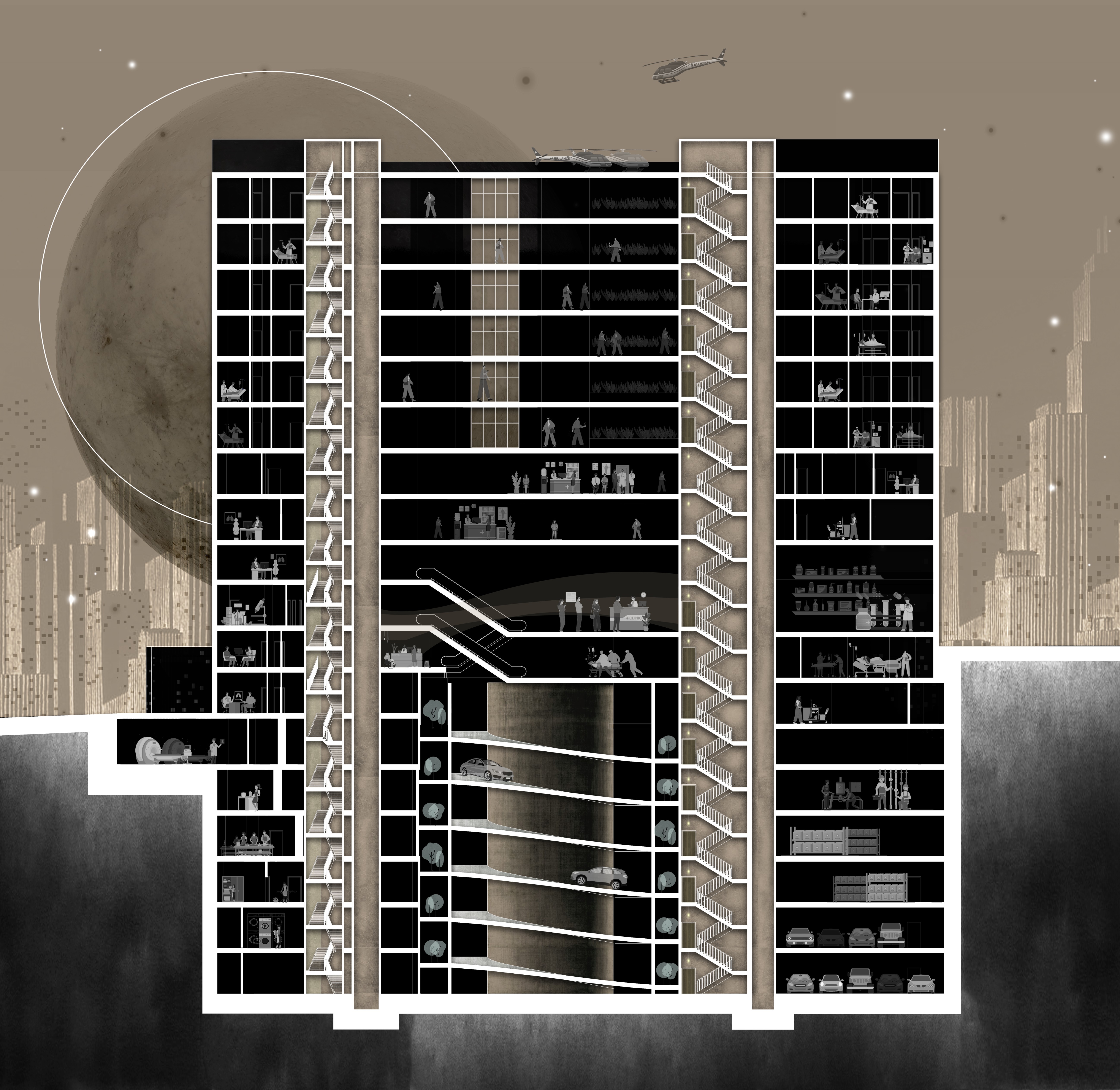 Ozgol General Hospital by Kalbod Design Studio - Architizer