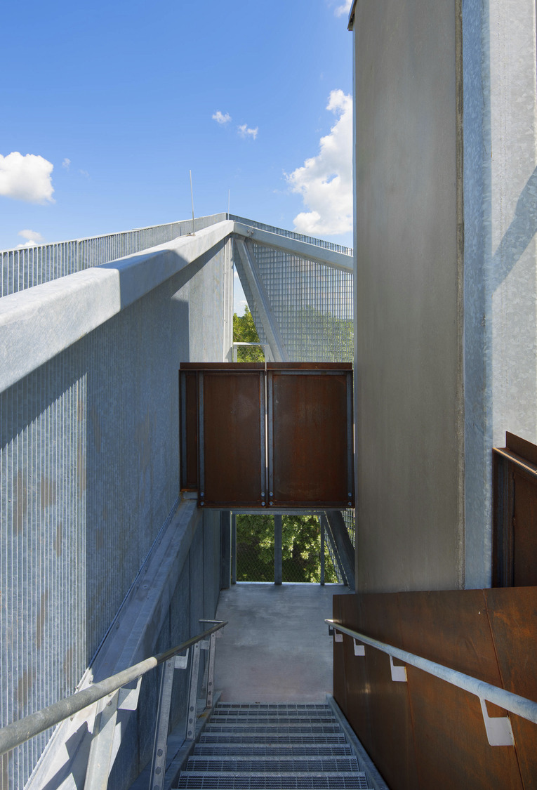 Russell and Helen Means Observation Tower at Kill Creek Park by SFS ...