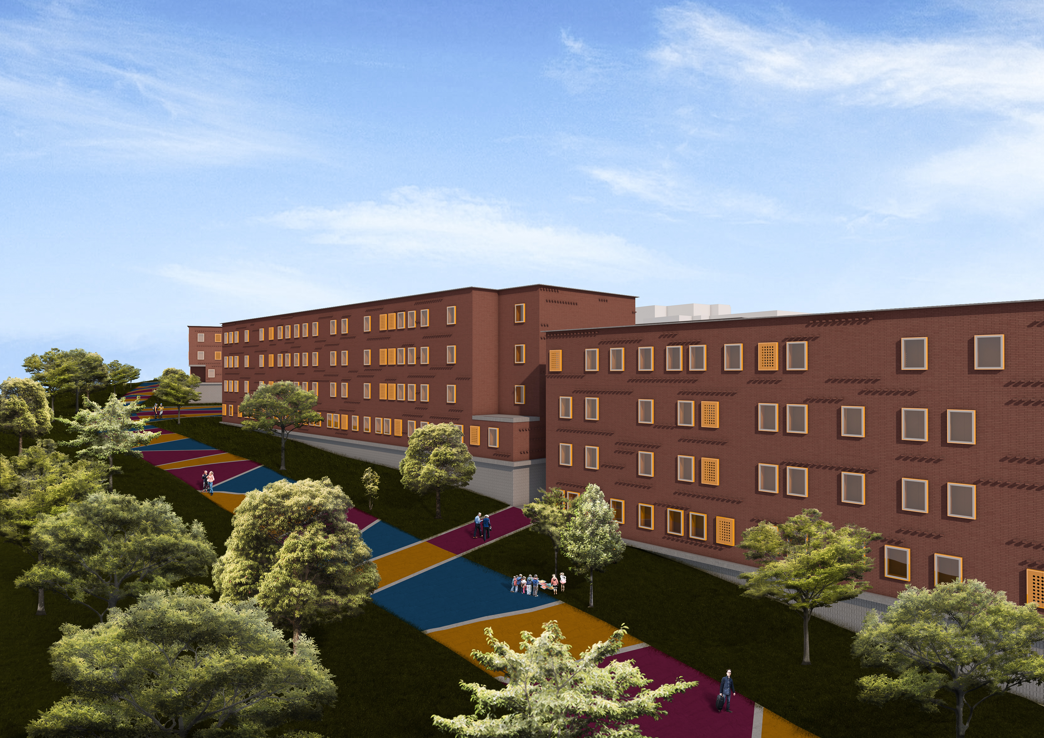 Hosing Complex of Alfazina OP-10, Almada by HAS - Hinterland ...