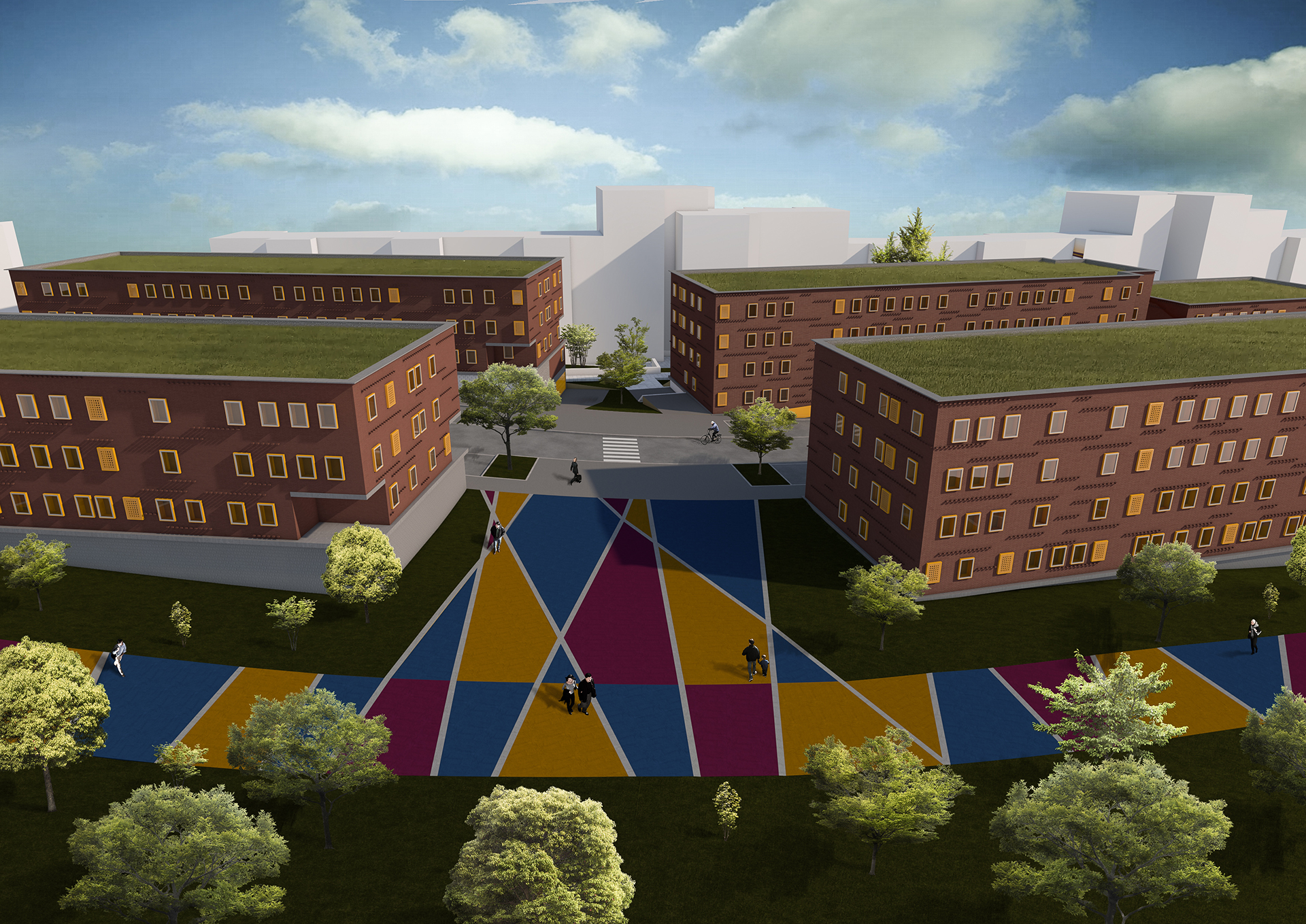 Hosing Complex of Alfazina OP-10, Almada by HAS - Hinterland ...