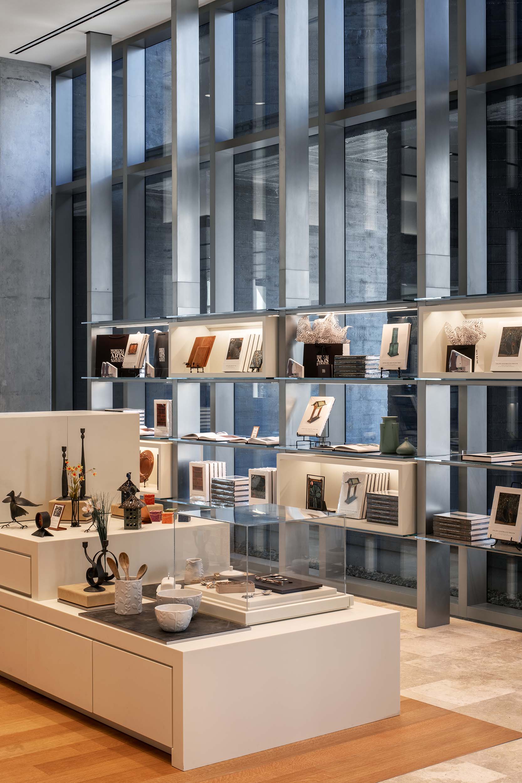 Museum Store and Café at the Museum of the American Arts and Crafts ...