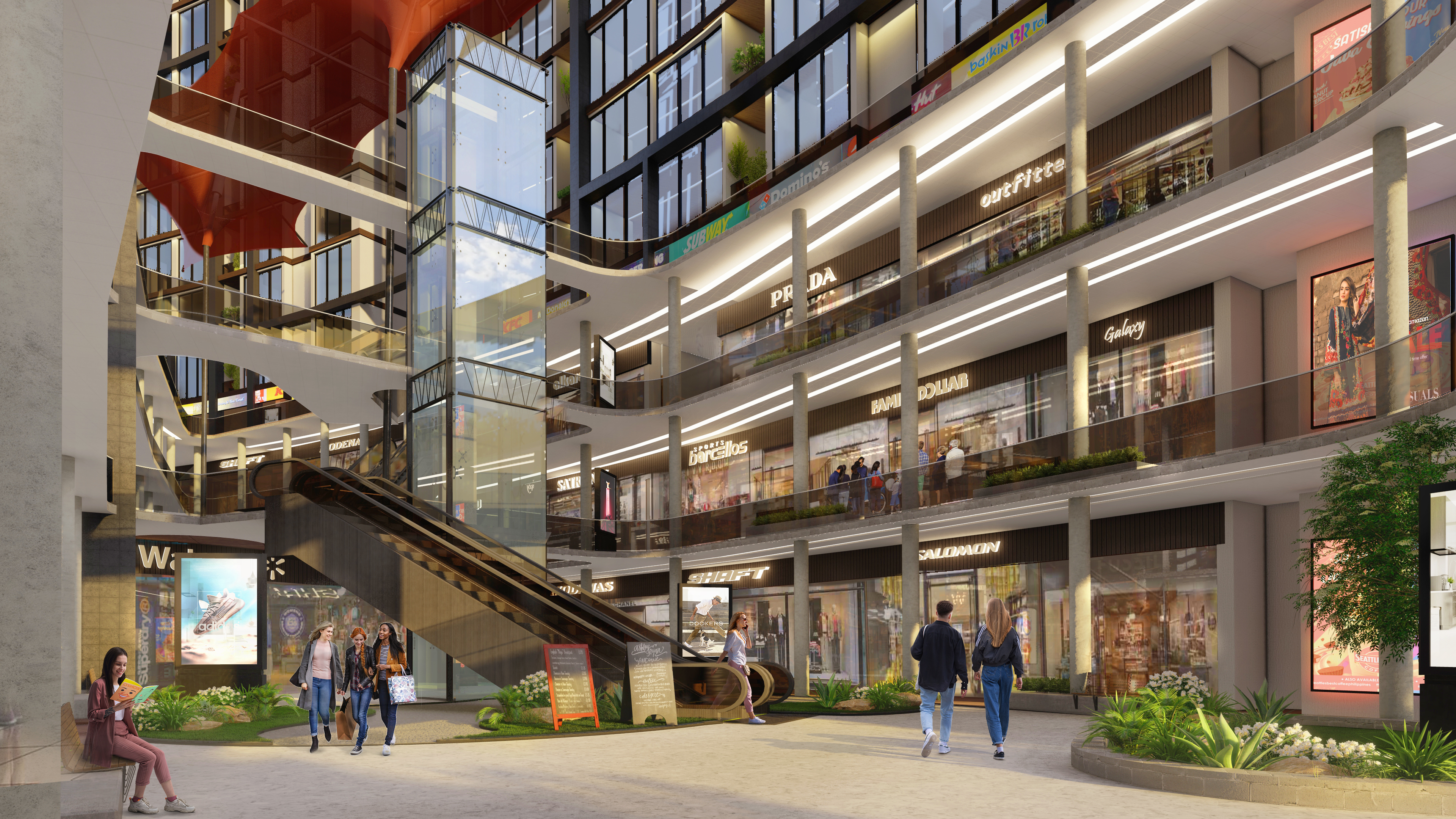 Oak Square by mimAR | 3D Architectural Visualization Company - Architizer