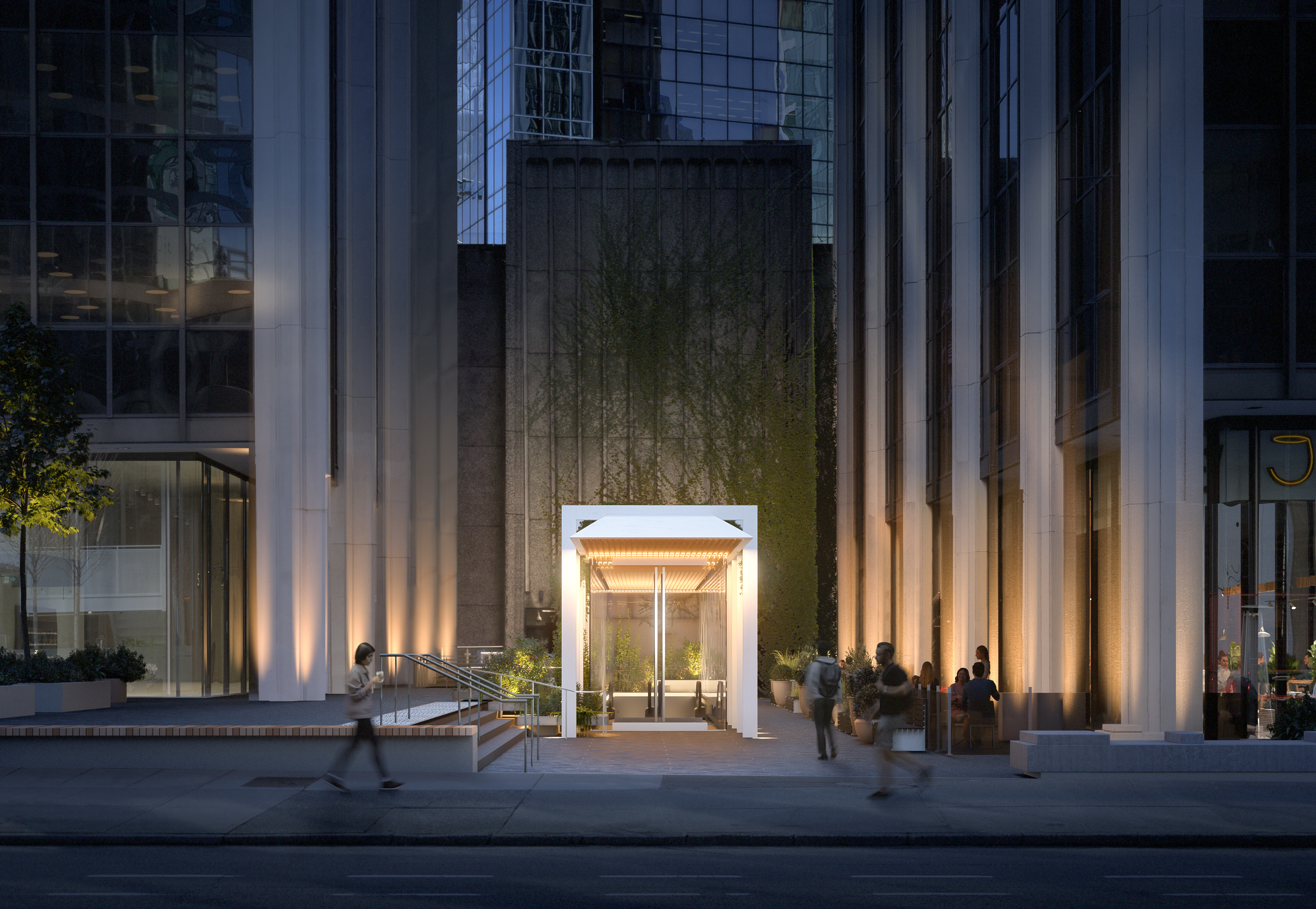 Bentall Center Portico by McKinley Studios - Architizer
