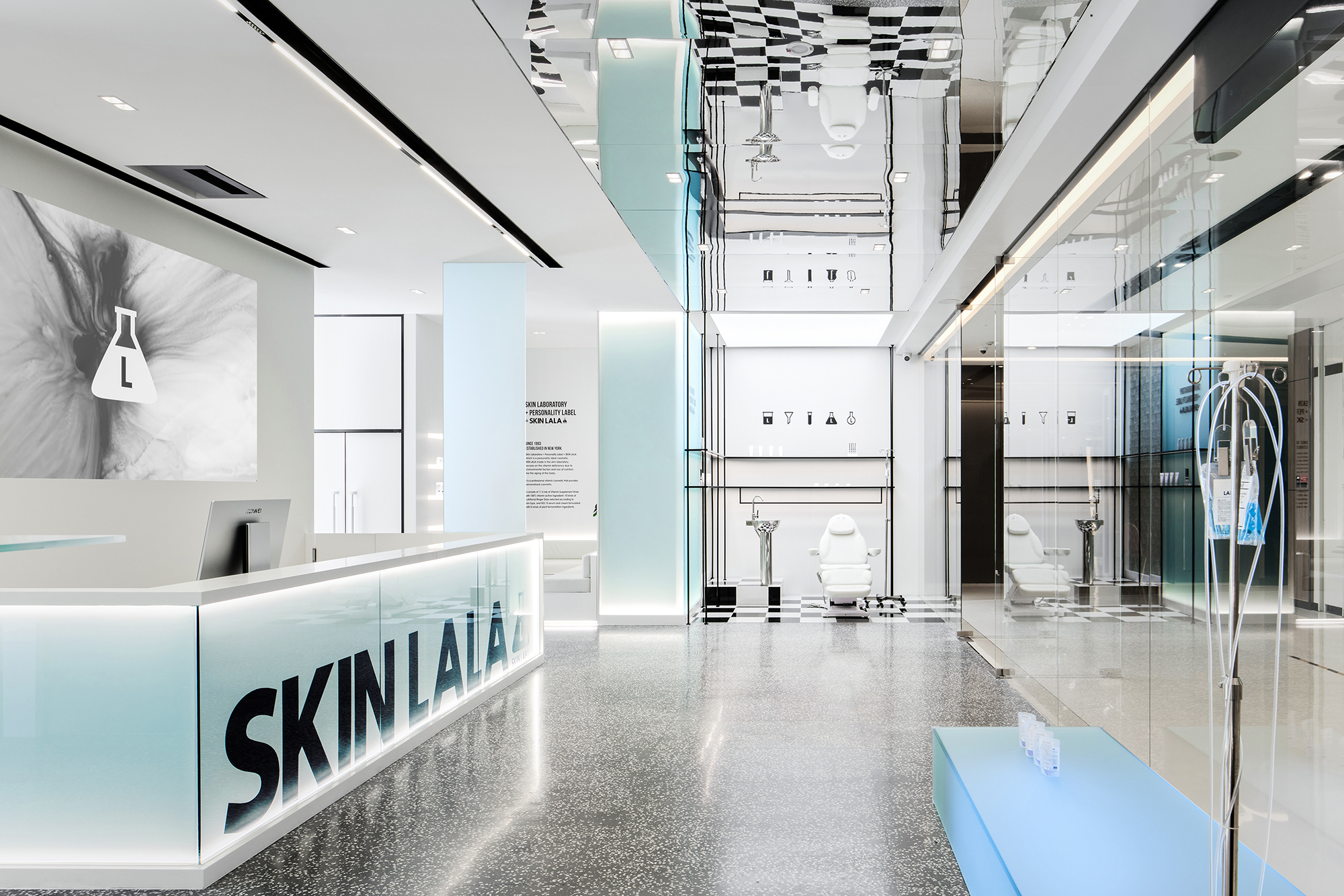 SKINLALA BEAUTY SPA FLAGSHIP STORE by ISENSE DESIGN by Design ...