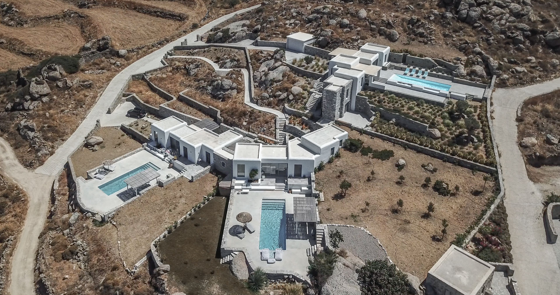 Idea 3545365: Naxos Villas by PLINTHOS Architects in Greece - Architizer