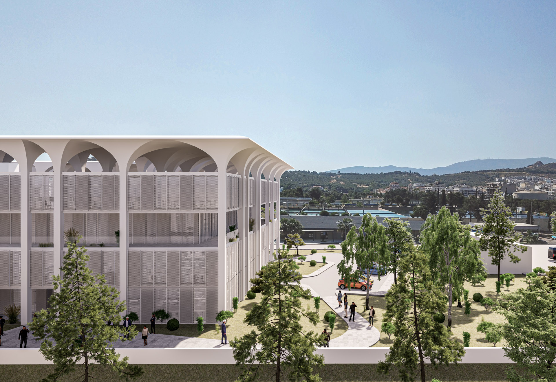 EYDAP Headquarters by PLINTHOS Architects - Architizer