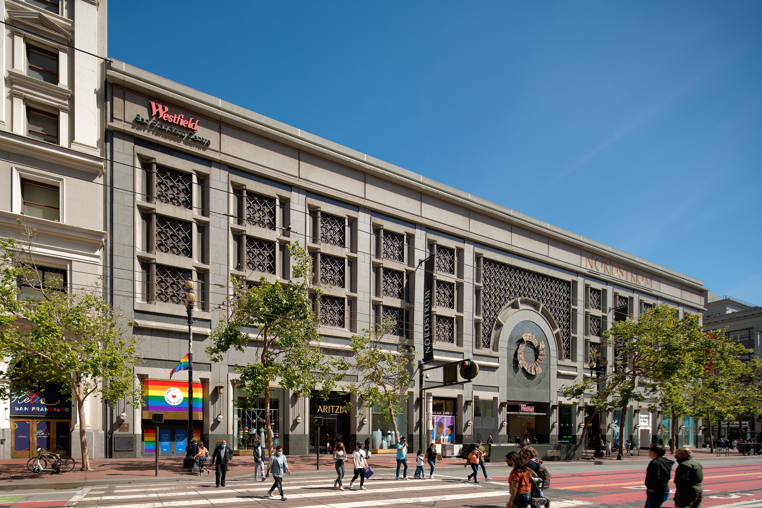Westfield Shopping mall San Francisco by Rien van Rijthoven - Architizer