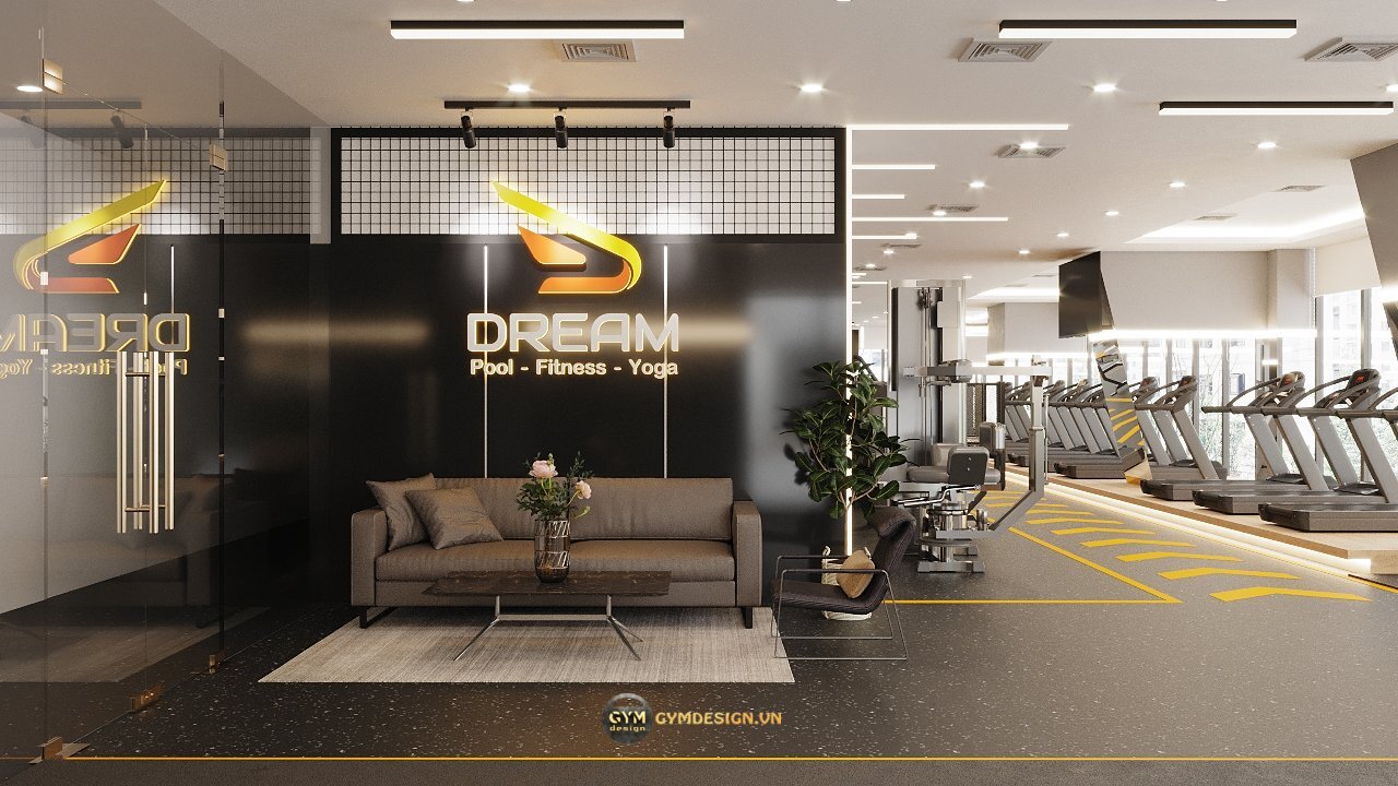 Thiết kế phòng gym Dream: Pool - Fitness - Yoga by GYMdesign - Fitness ...