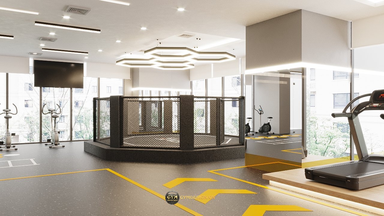 Thiết kế phòng gym Dream: Pool - Fitness - Yoga by GYMdesign - Fitness ...