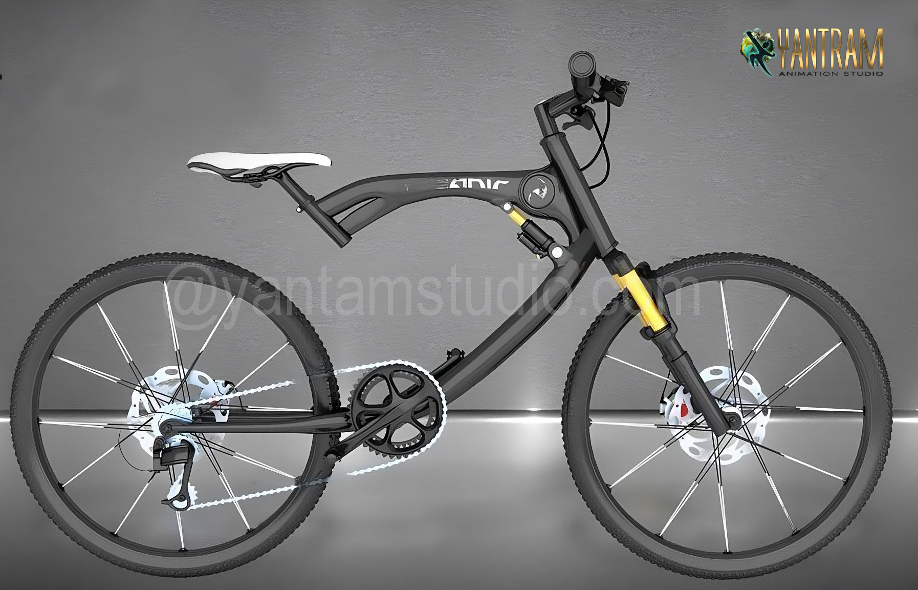 3D Product Rendering of a Track Bike in Austin, Texas by Yantram ...