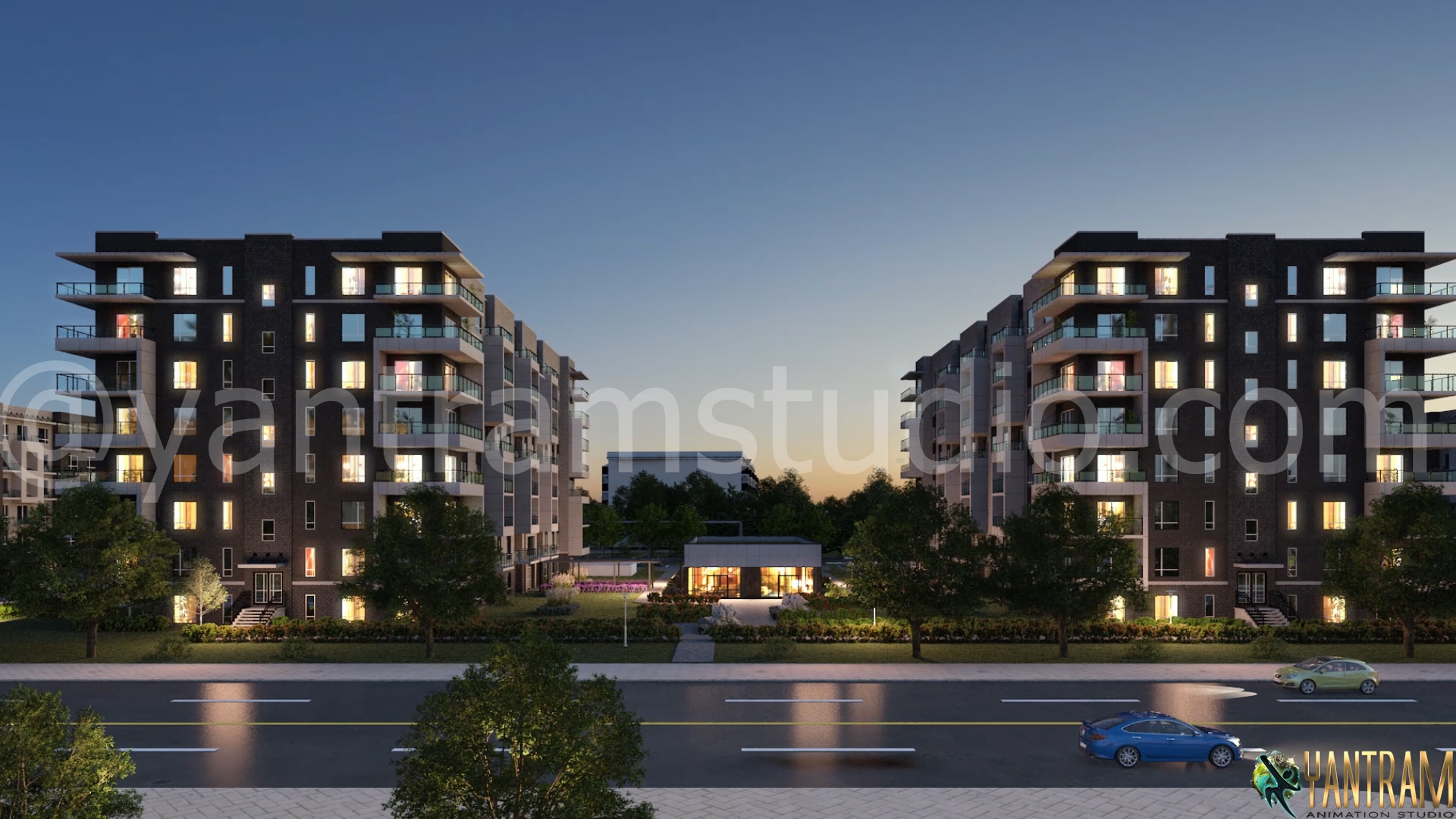 3D Architectural Visualization of Residential Apartments in San Antonio ...