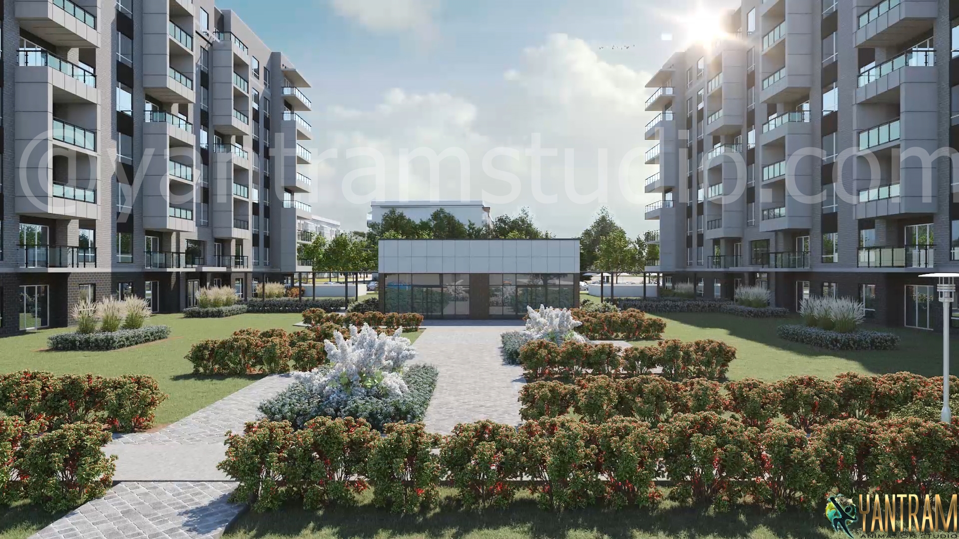 3D Architectural Visualization of Residential Apartments in San Antonio ...