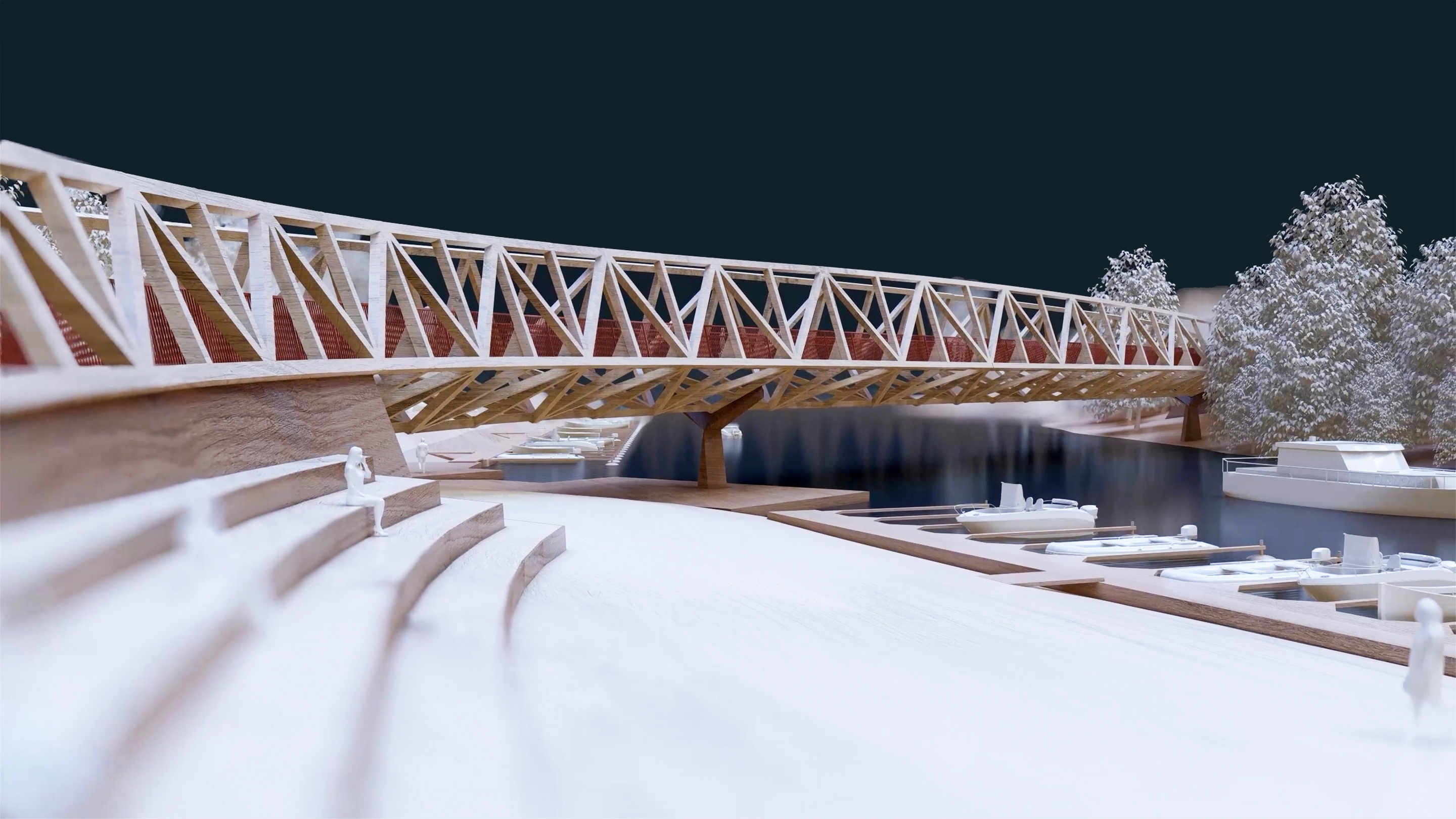 Skjærvabuen bridge by LINK Arkitektur - Architizer