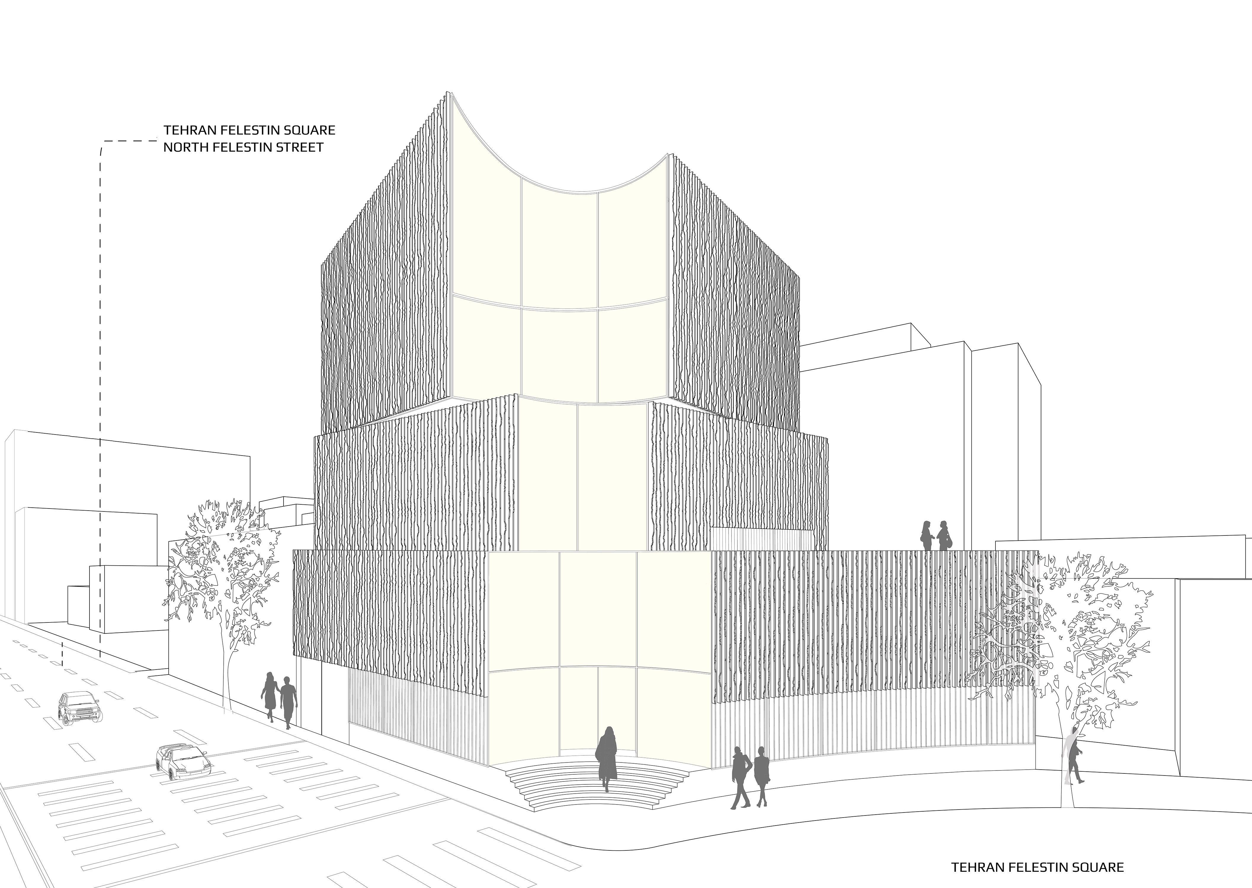 The Square ( MEYDAN ) Complex by HABIBEH MADJDABADI Architecture Studio ...