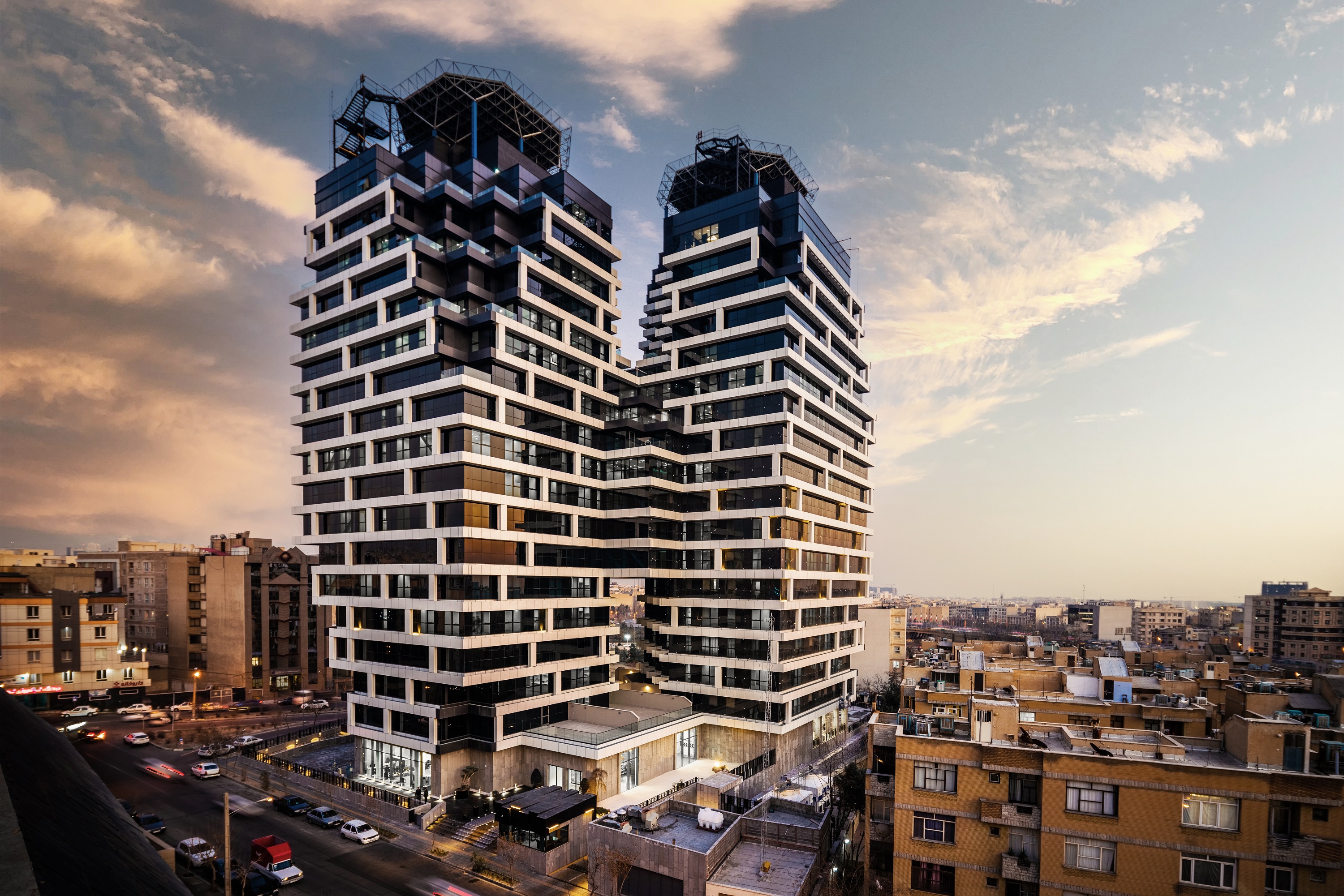 MIKA Twin Towers by Alidoost & Partners - Architizer