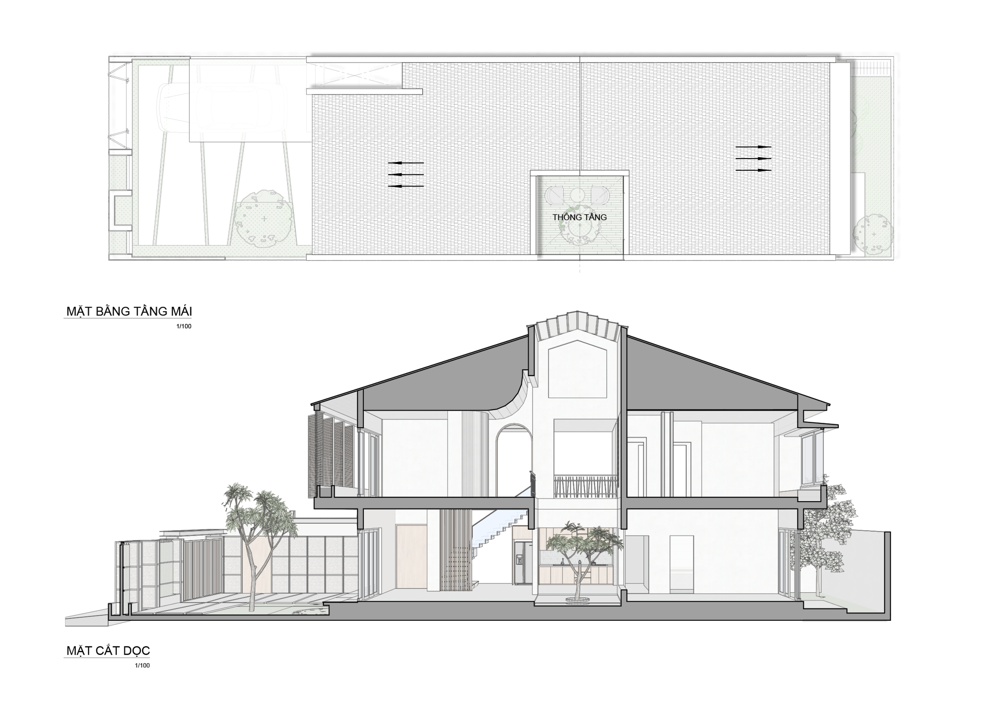 Nunu house | The tropical space inside the townhouse by CEEB Vietnam ...