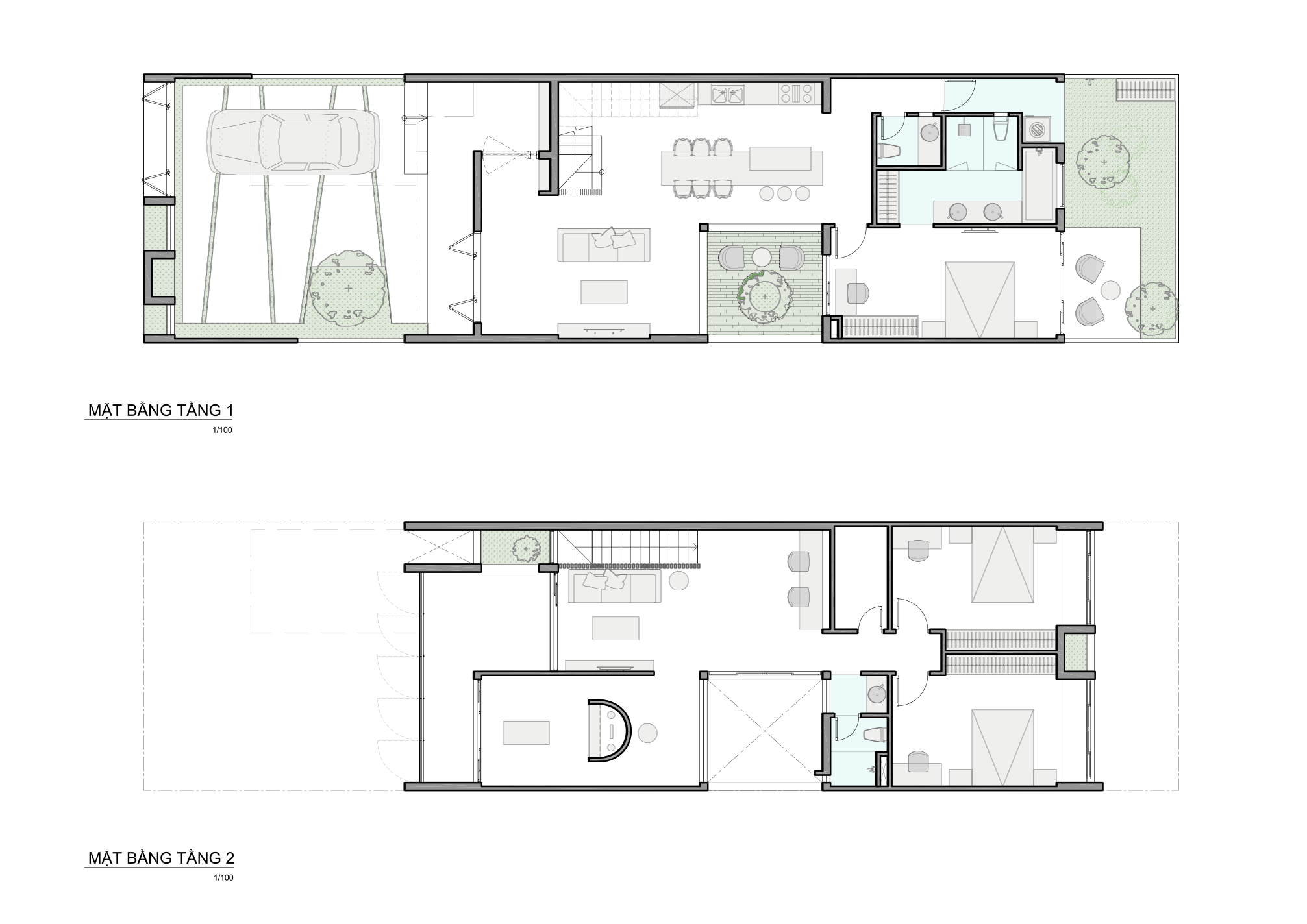 Nunu house | The tropical space inside the townhouse by CEEB Vietnam ...