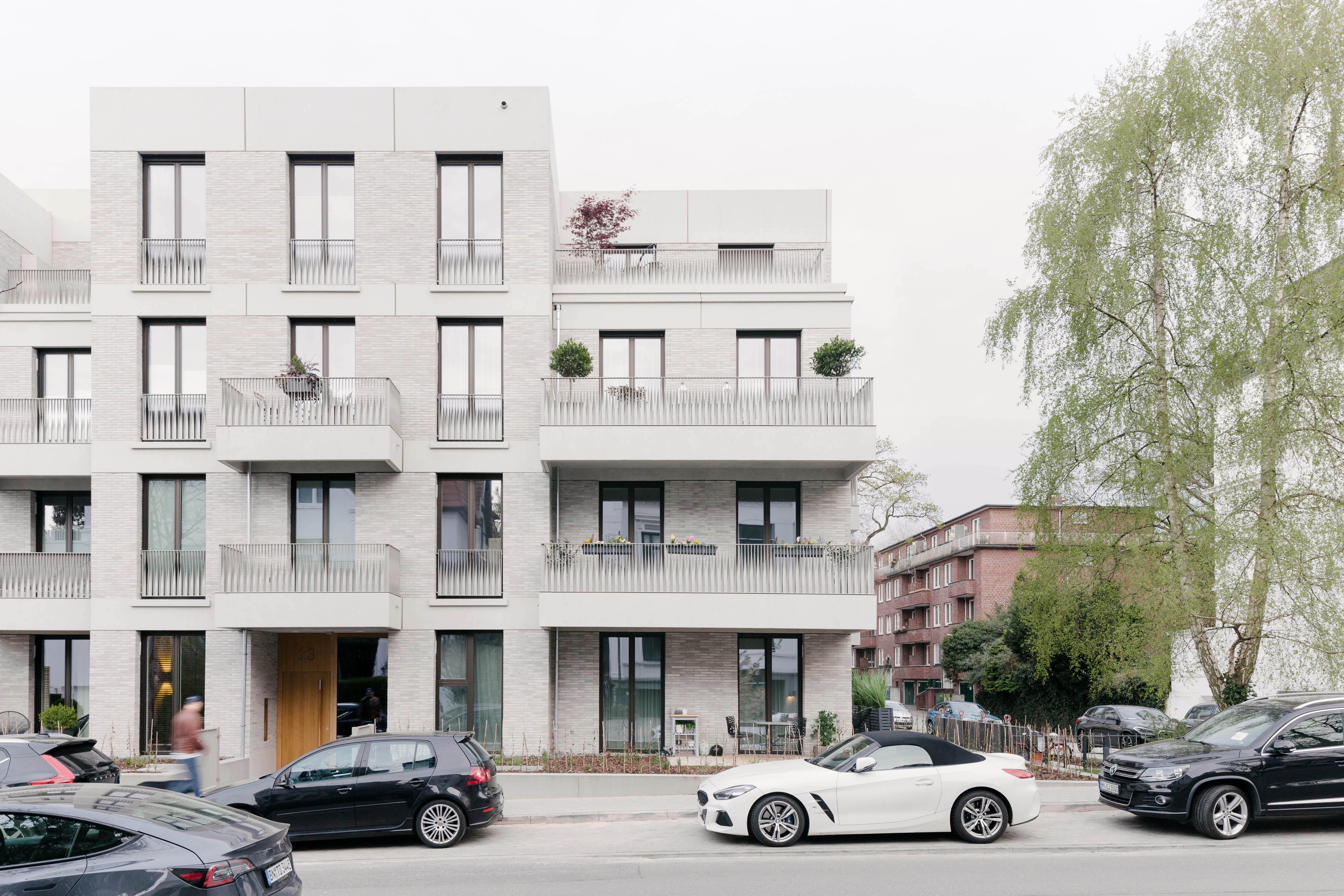Terraced building along the alster by blrm Architekt*innen - Architizer