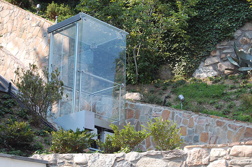 Inclined Elevator by Roys Rise Custom Elevator - Architizer