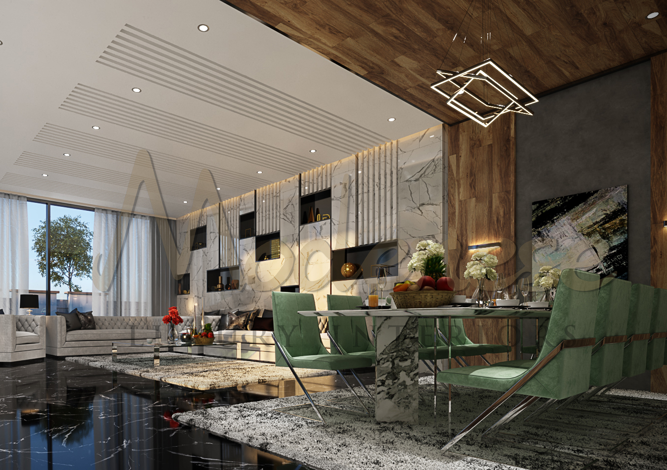 High-End Interior Design Elements in Interior by MODENESE Luxury ...