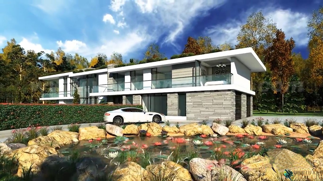 3D Architectural Walkthrough Services presents a beautiful Villa in L.A ...