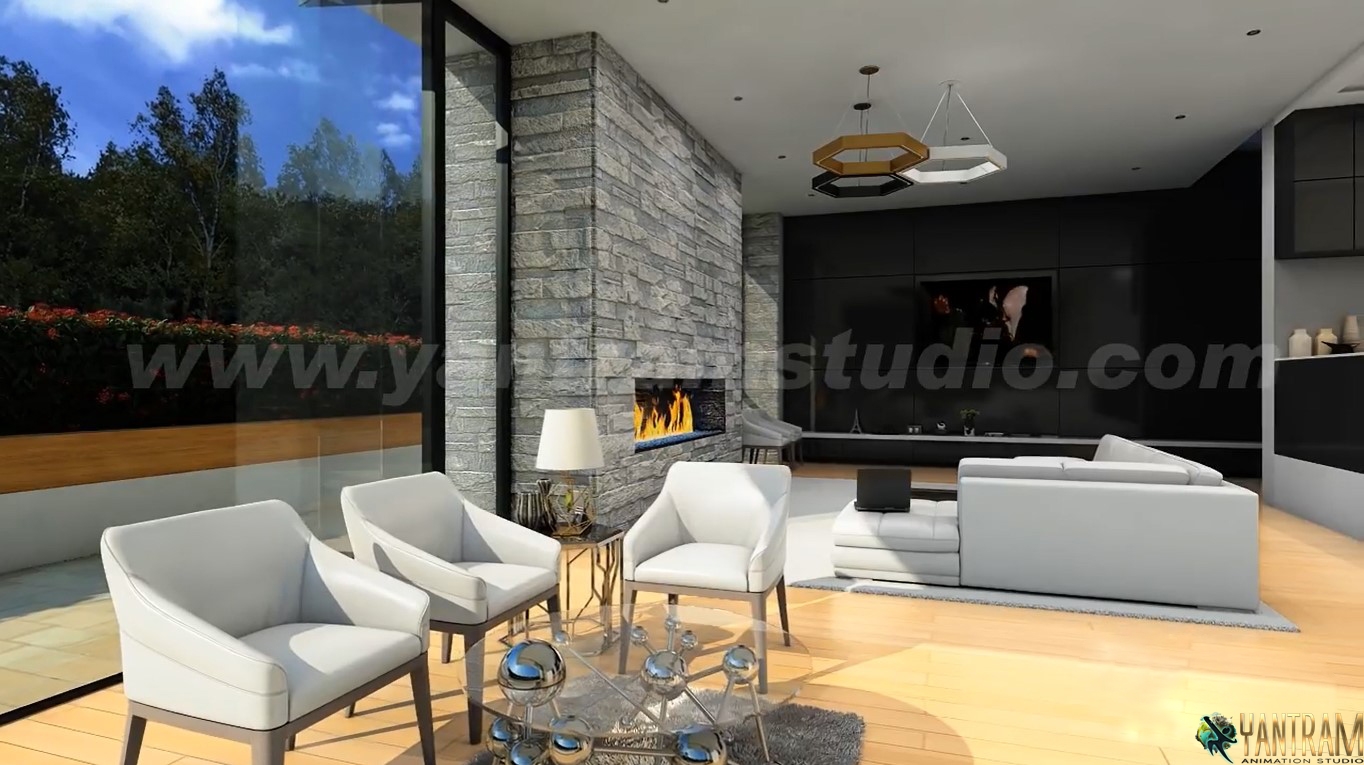 3D Architectural Walkthrough Services presents a beautiful Villa in L.A ...