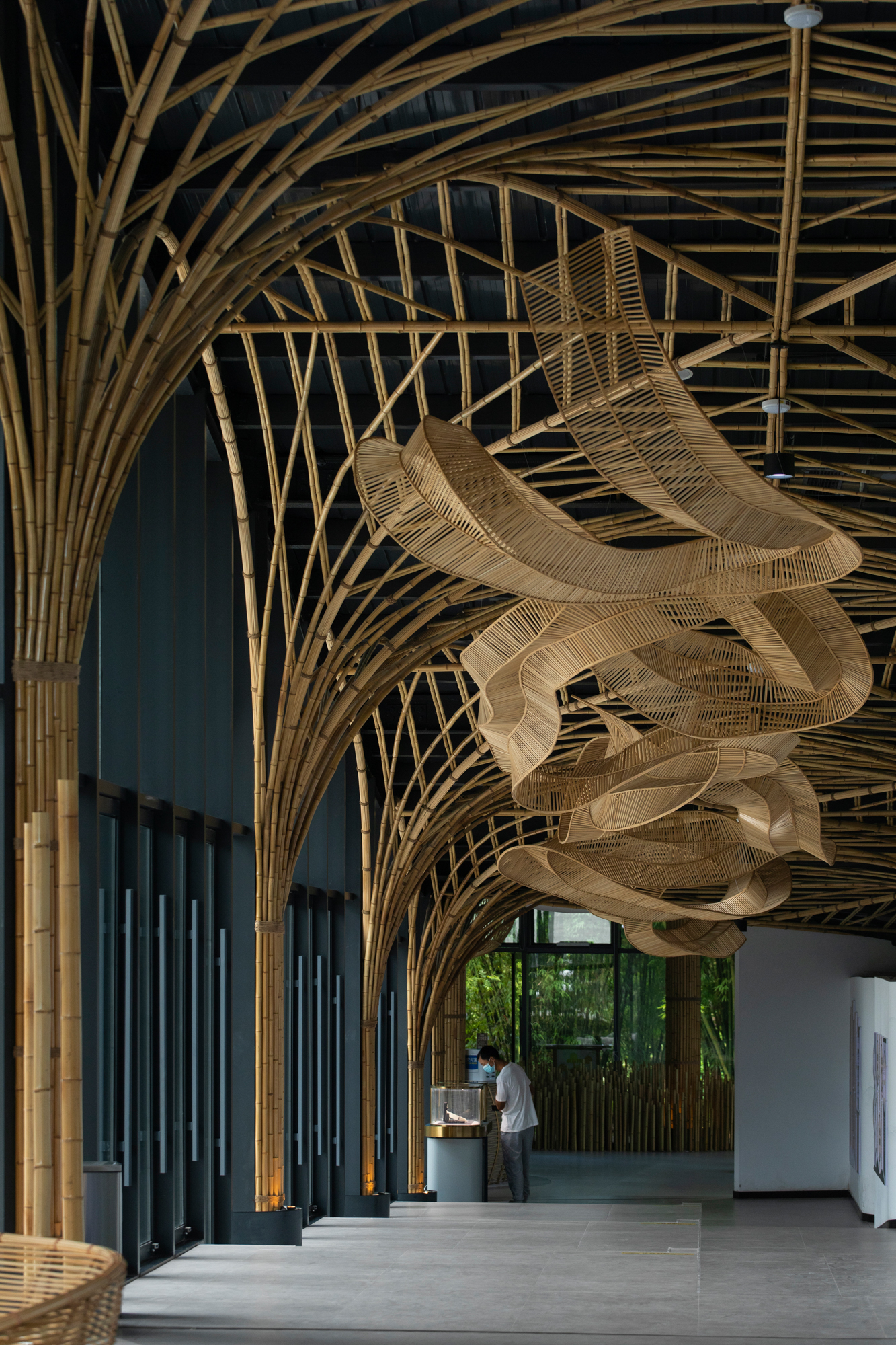 Qionglai Bamboo Pavilion by UNO Architects - Architizer