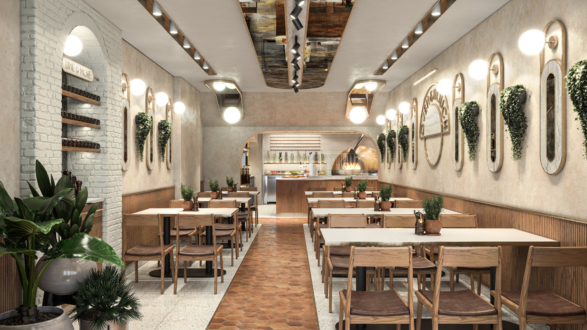 Oven & Dough Restaurant by KuccuK Architects - Architizer