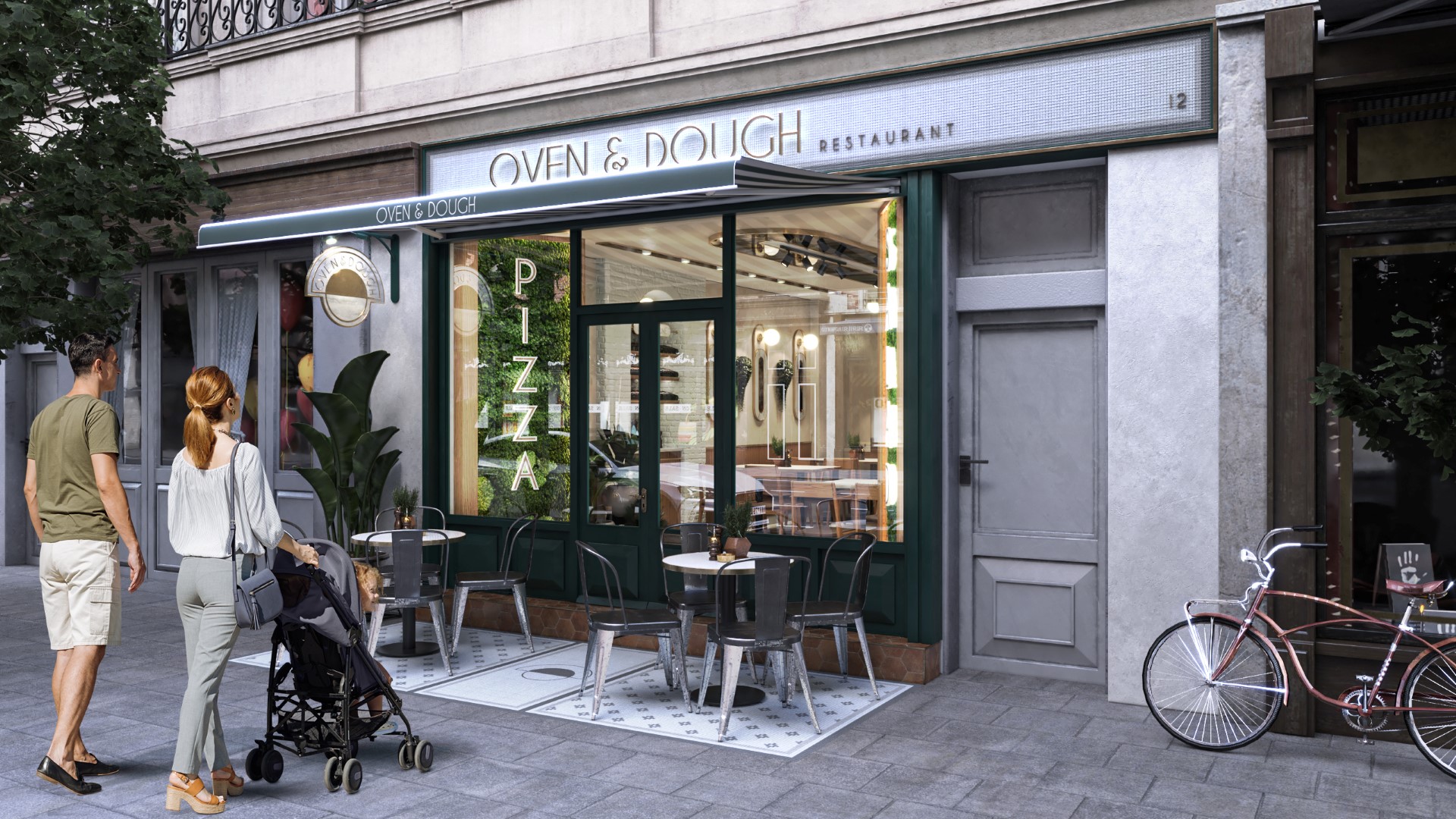 Oven & Dough Restaurant by KuccuK Architects - Architizer