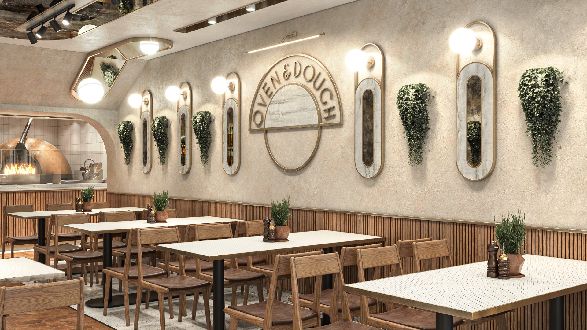 Oven & Dough Restaurant by KuccuK Architects - Architizer