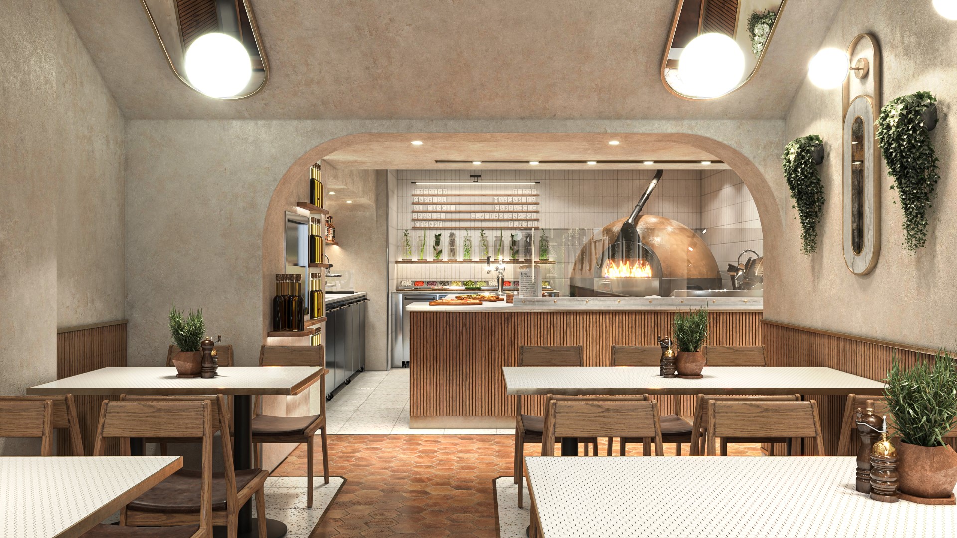 Oven & Dough Restaurant by KuccuK Architects - Architizer