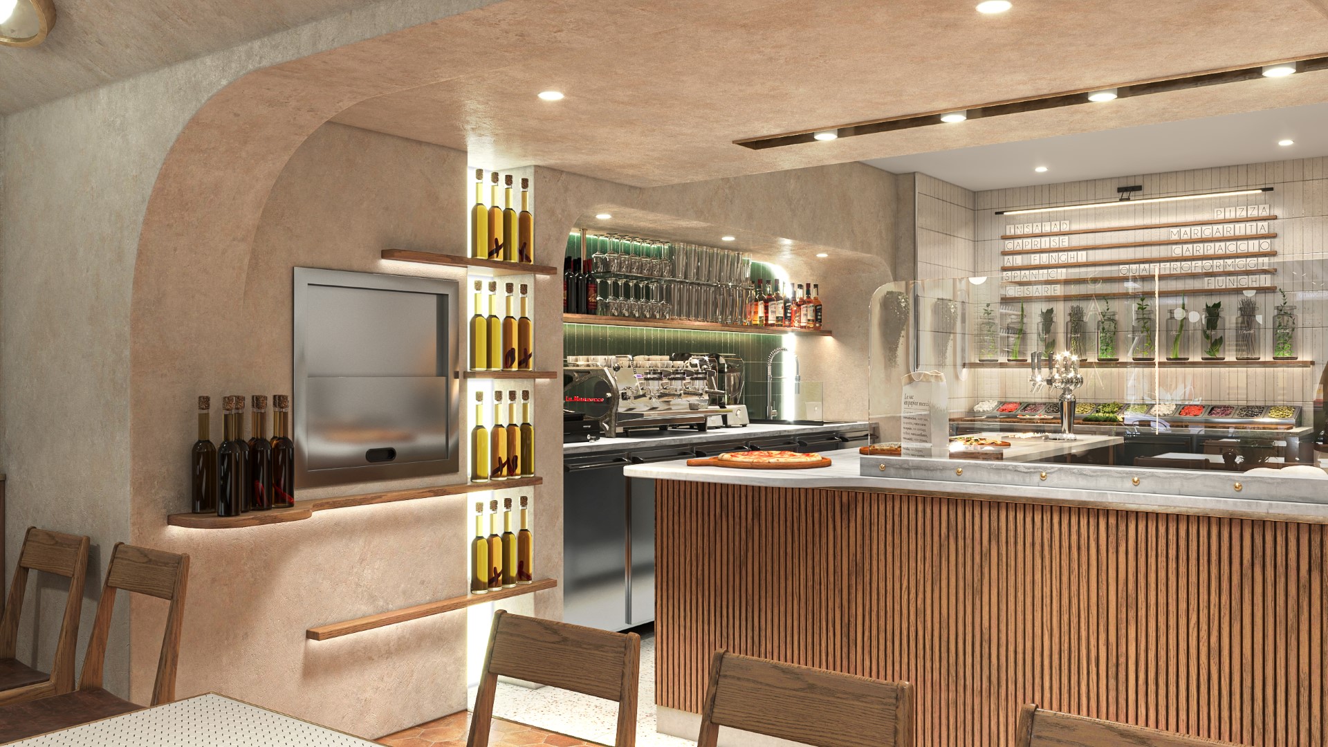 Oven & Dough Restaurant by KuccuK Architects - Architizer