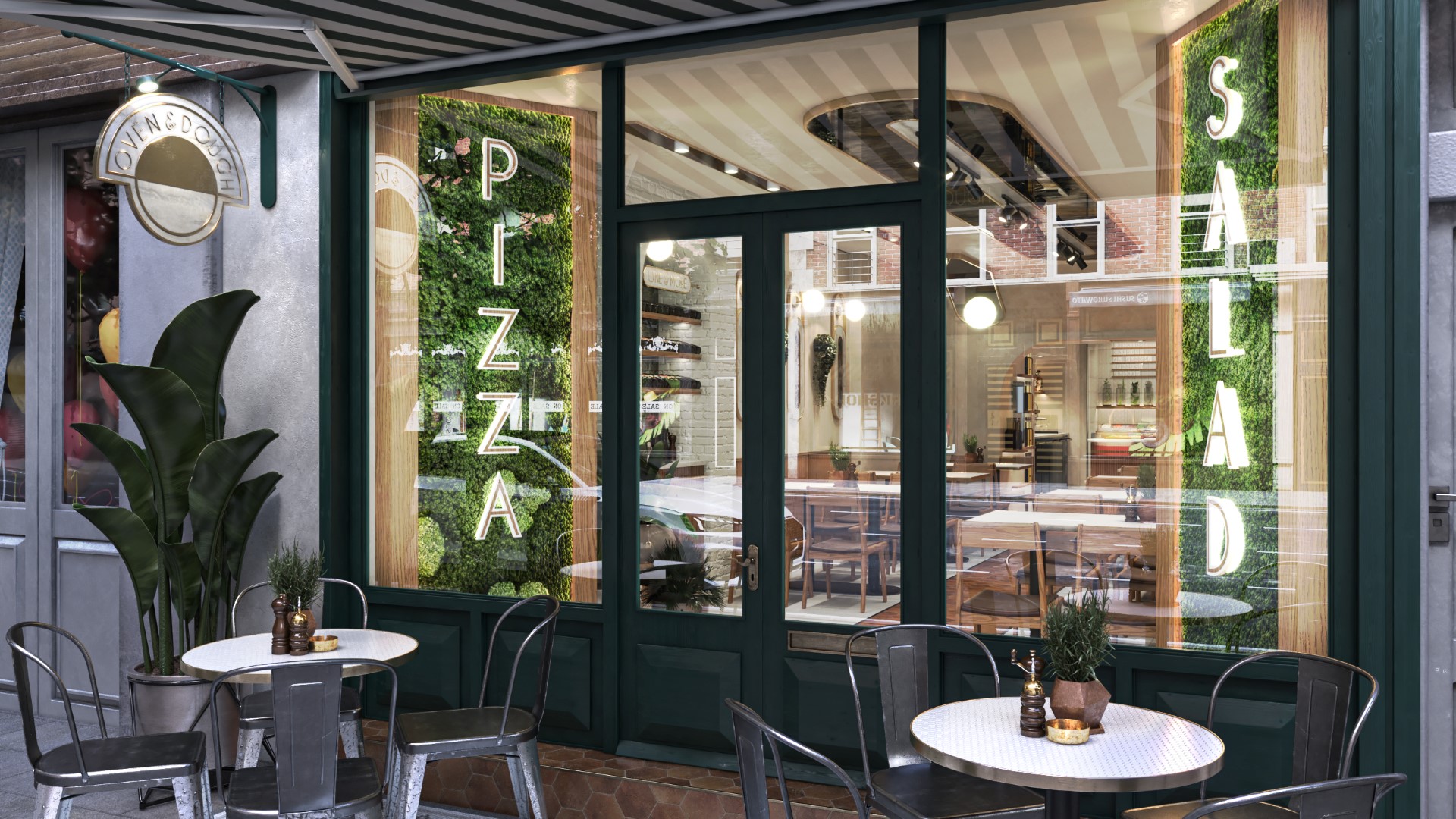 Oven & Dough Restaurant by KuccuK Architects - Architizer