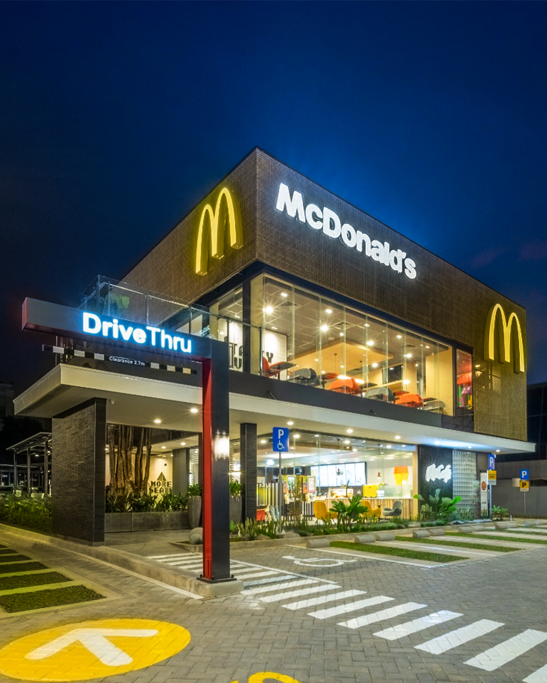 McDonald's Boulevard Barat by Aaksen Responsible Aarchitecture - Architizer