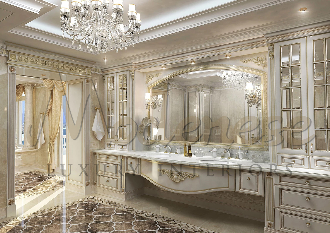 Impeccable Bathroom Design Idea For Villa in Dubai, UAE by MODENESE ...