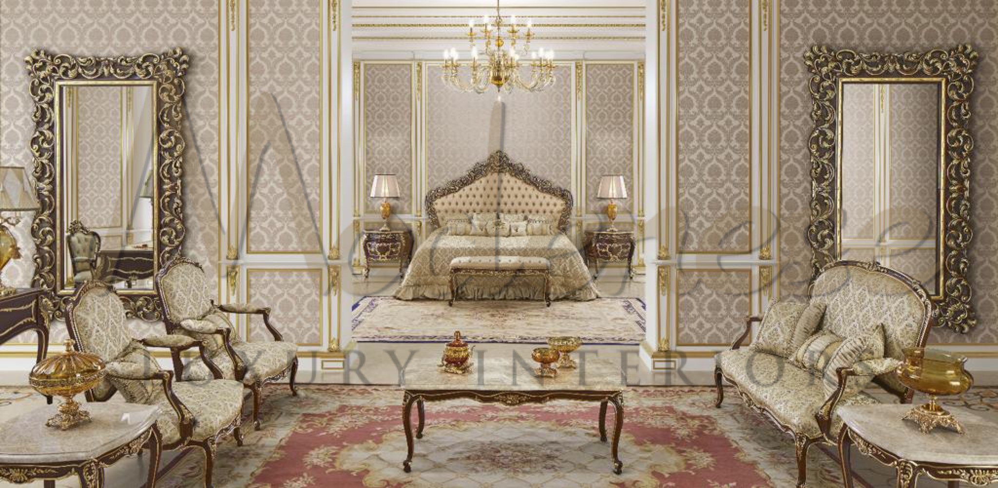 Stunning Classic Furniture Made in Italy by MODENESE Luxury Interiors ...