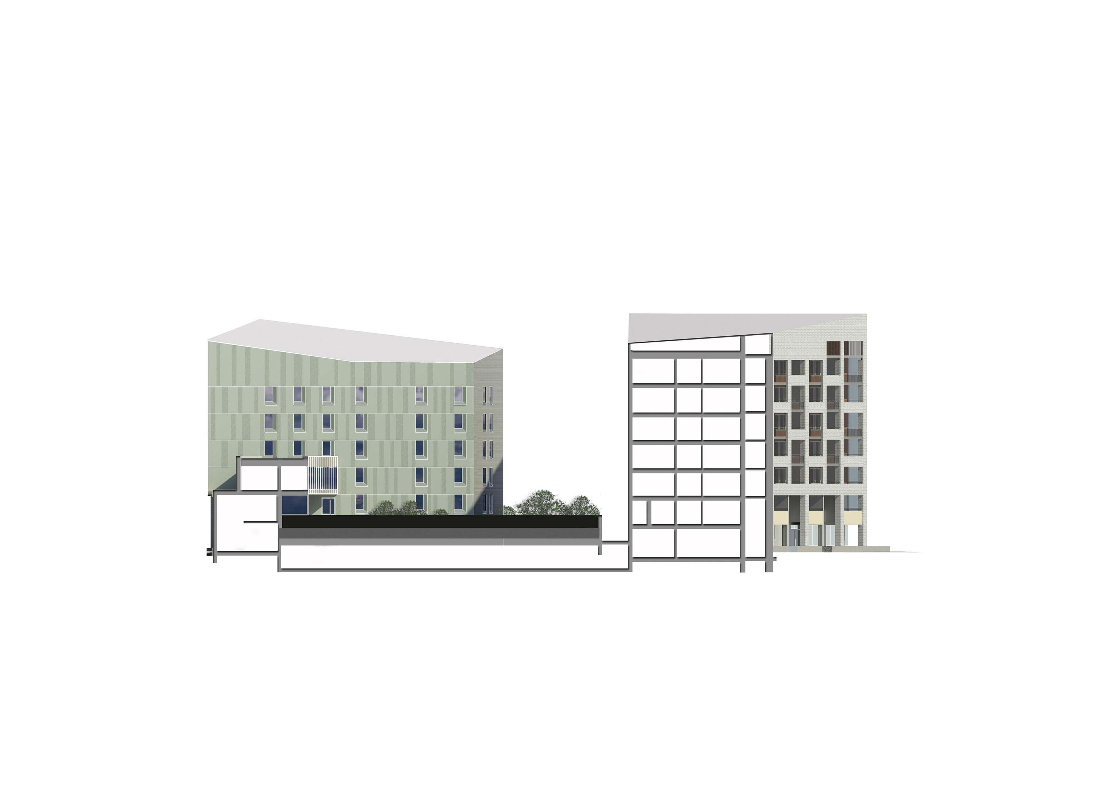Idea 3563679: Atrain Housing Block by Kirsti Sivén & Asko Takala ...