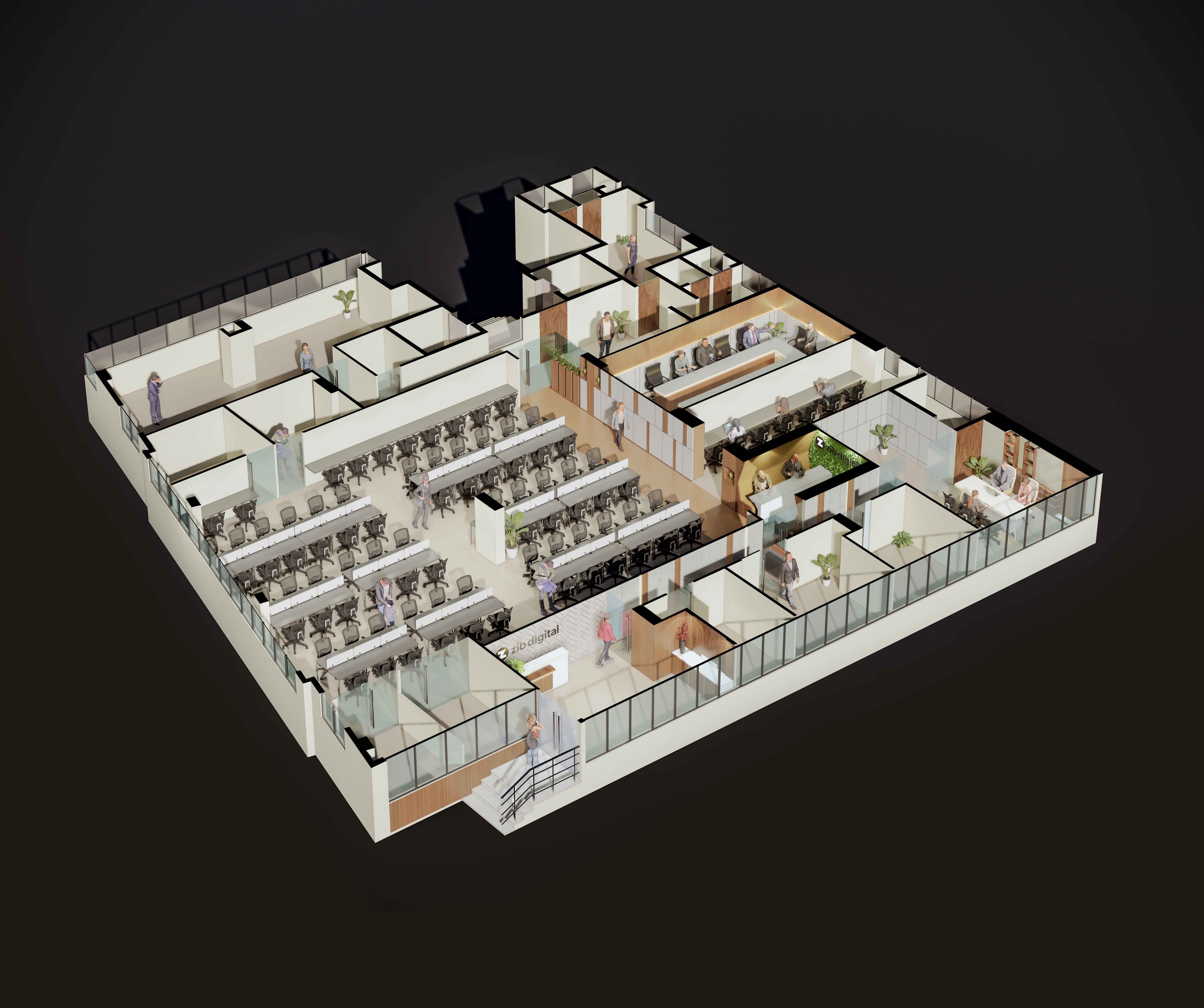 Modern Office Interior Design At Ahmedabad by Prashant Parmar Architect ...