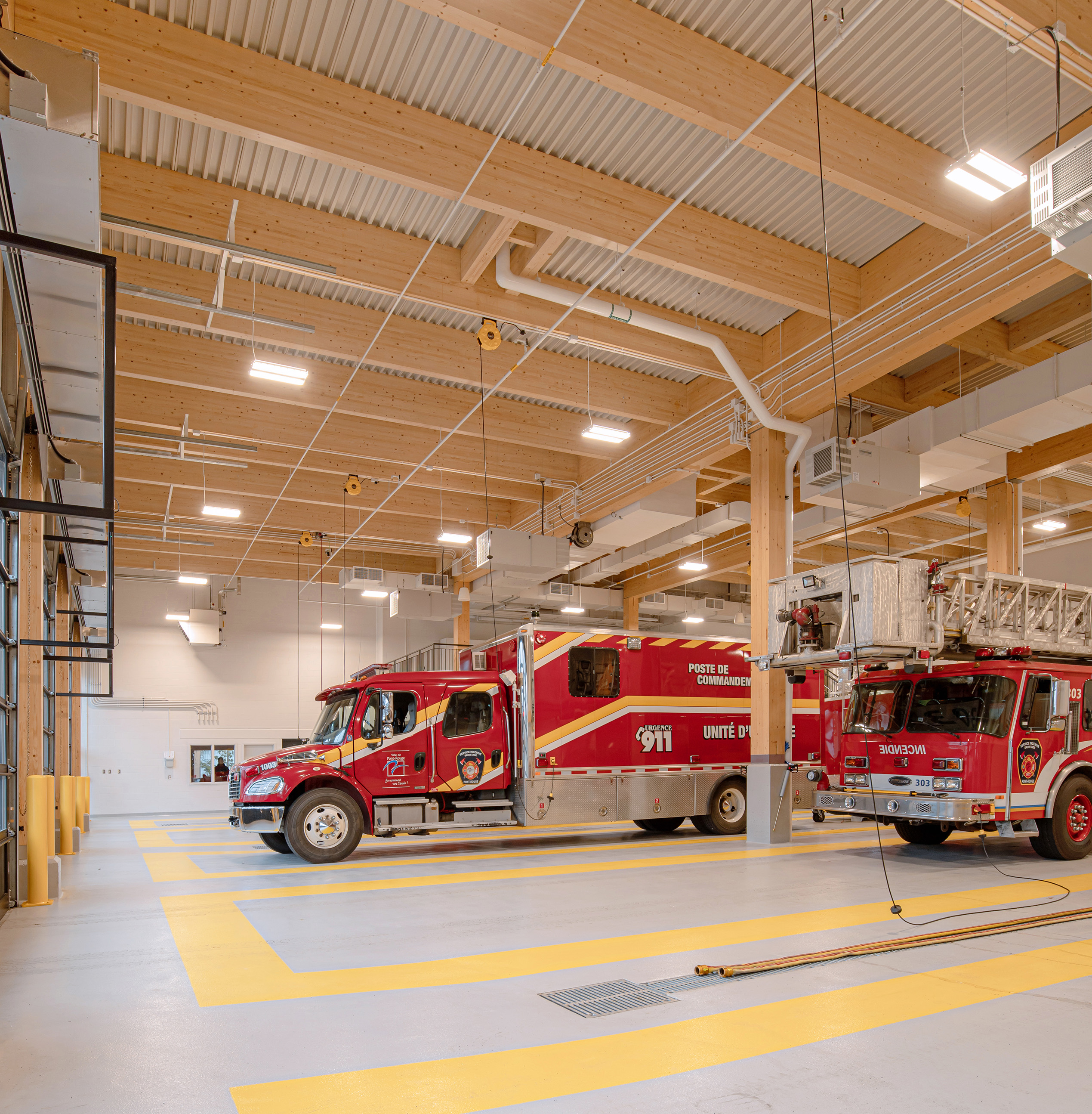 Pont-Rouge fire station by STGM Architecture - Architizer