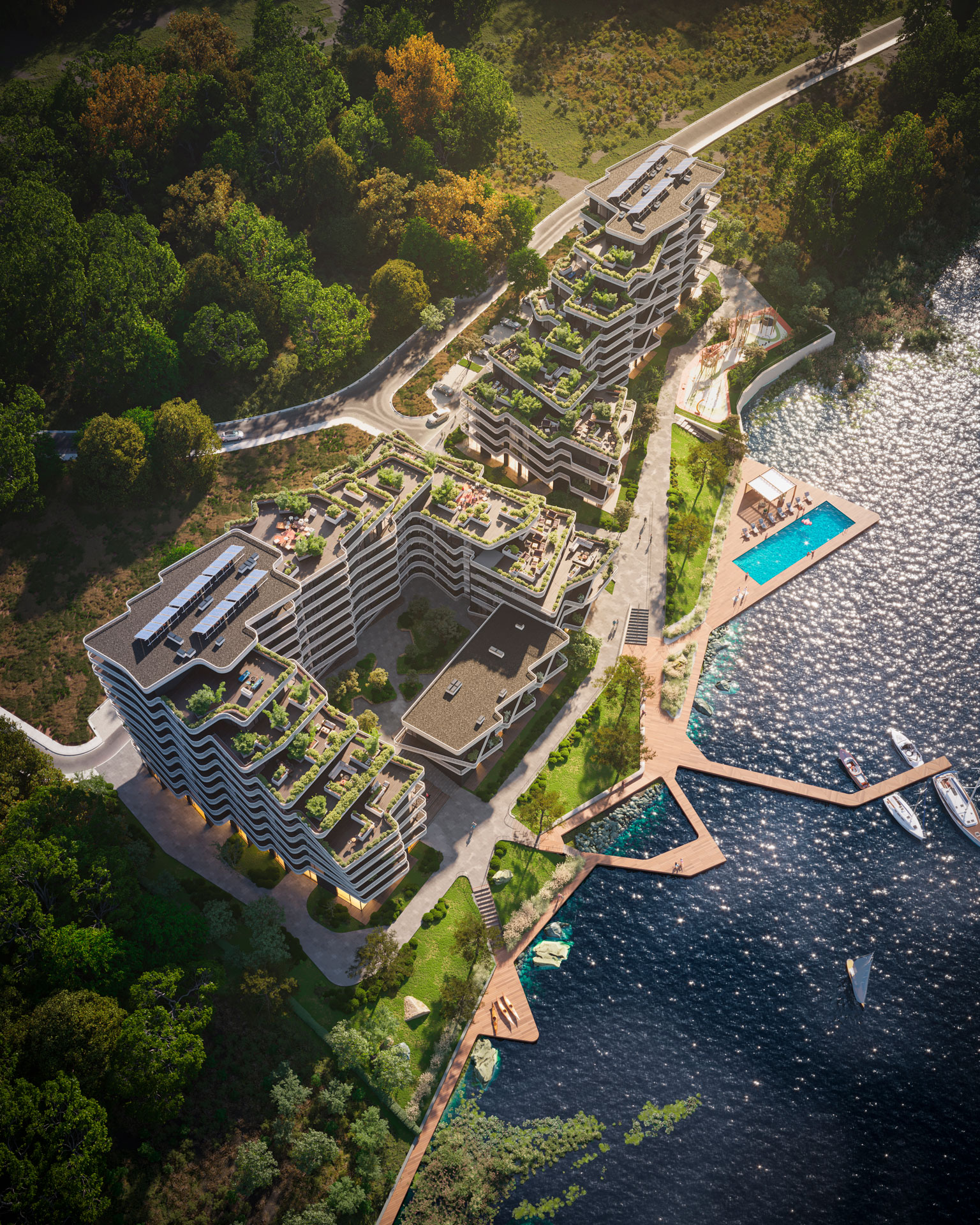 Obolon Resedential Complex by POLOTNO ARCHITECTS - Architizer