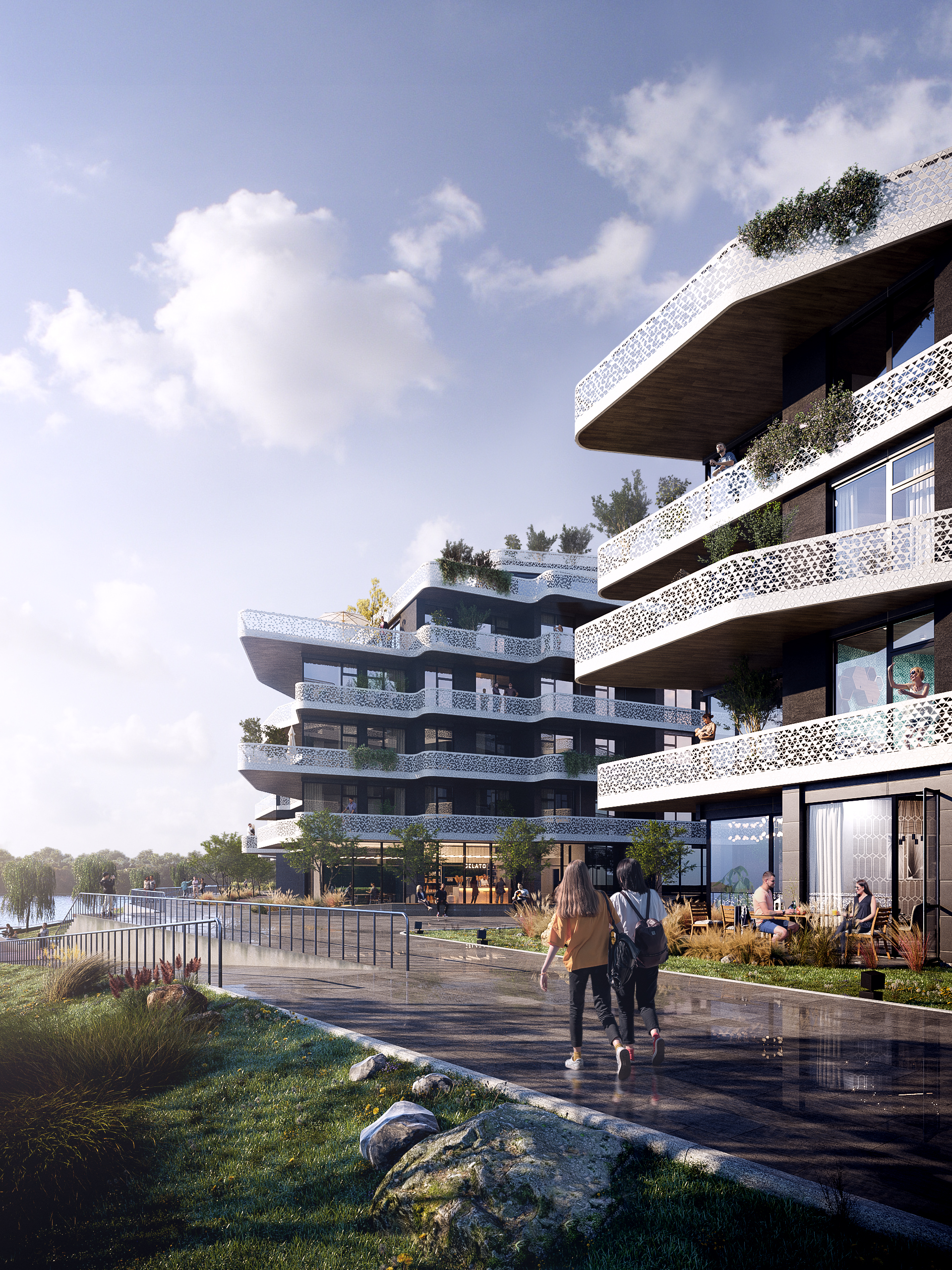 Obolon Resedential Complex by POLOTNO ARCHITECTS - Architizer