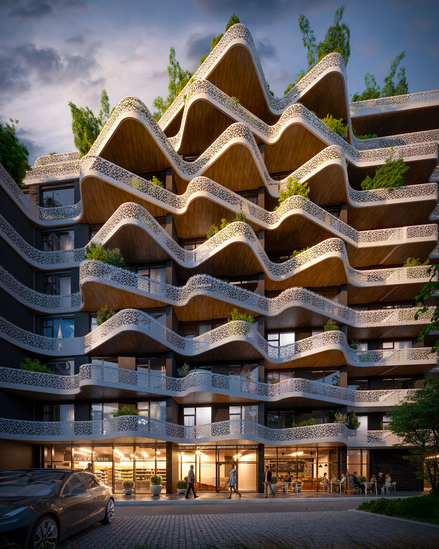 Obolon Resedential Complex by POLOTNO ARCHITECTS - Architizer