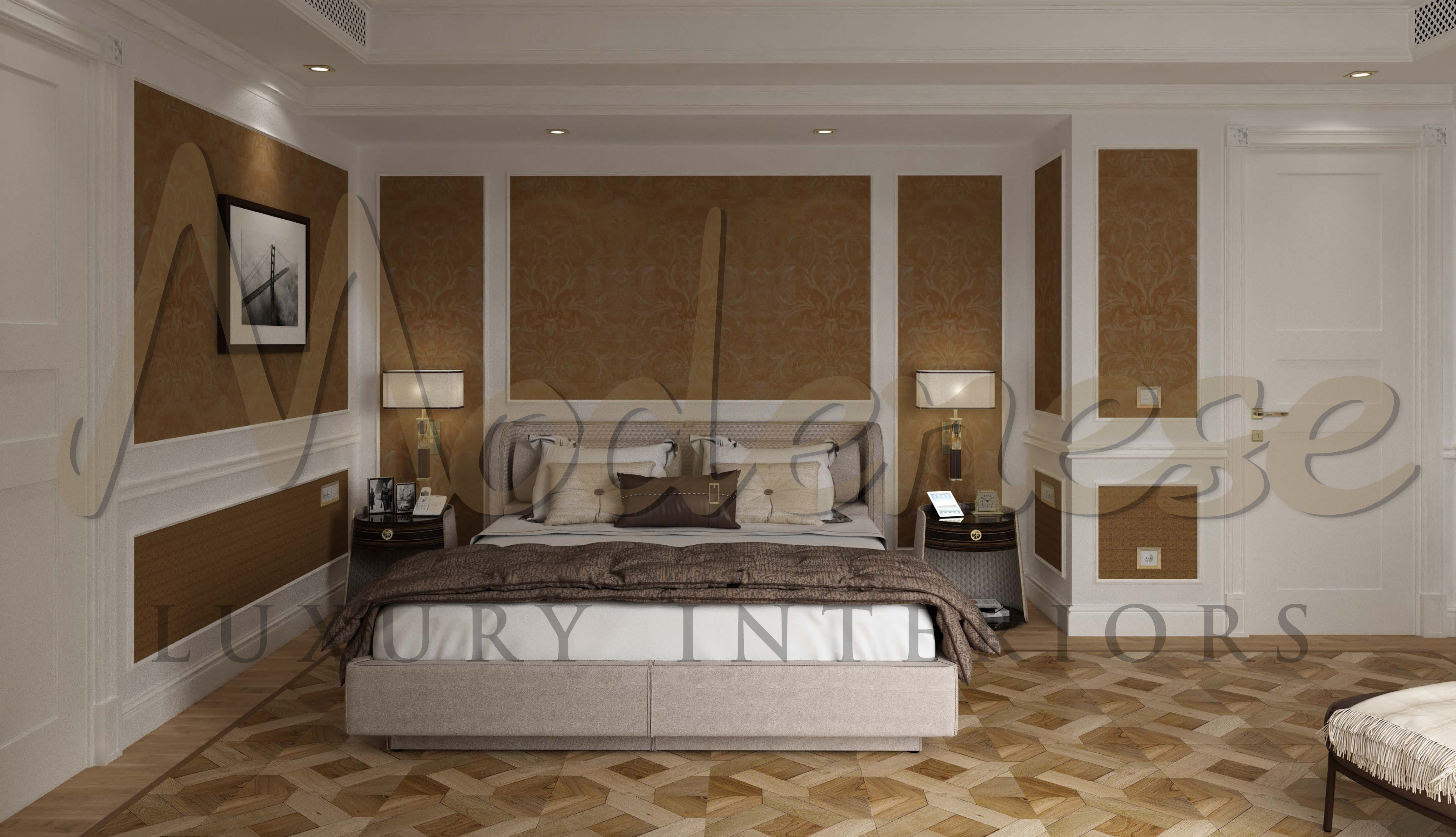 Bedroom Design For Noble Mansion in London, Great Britain by MODENESE ...