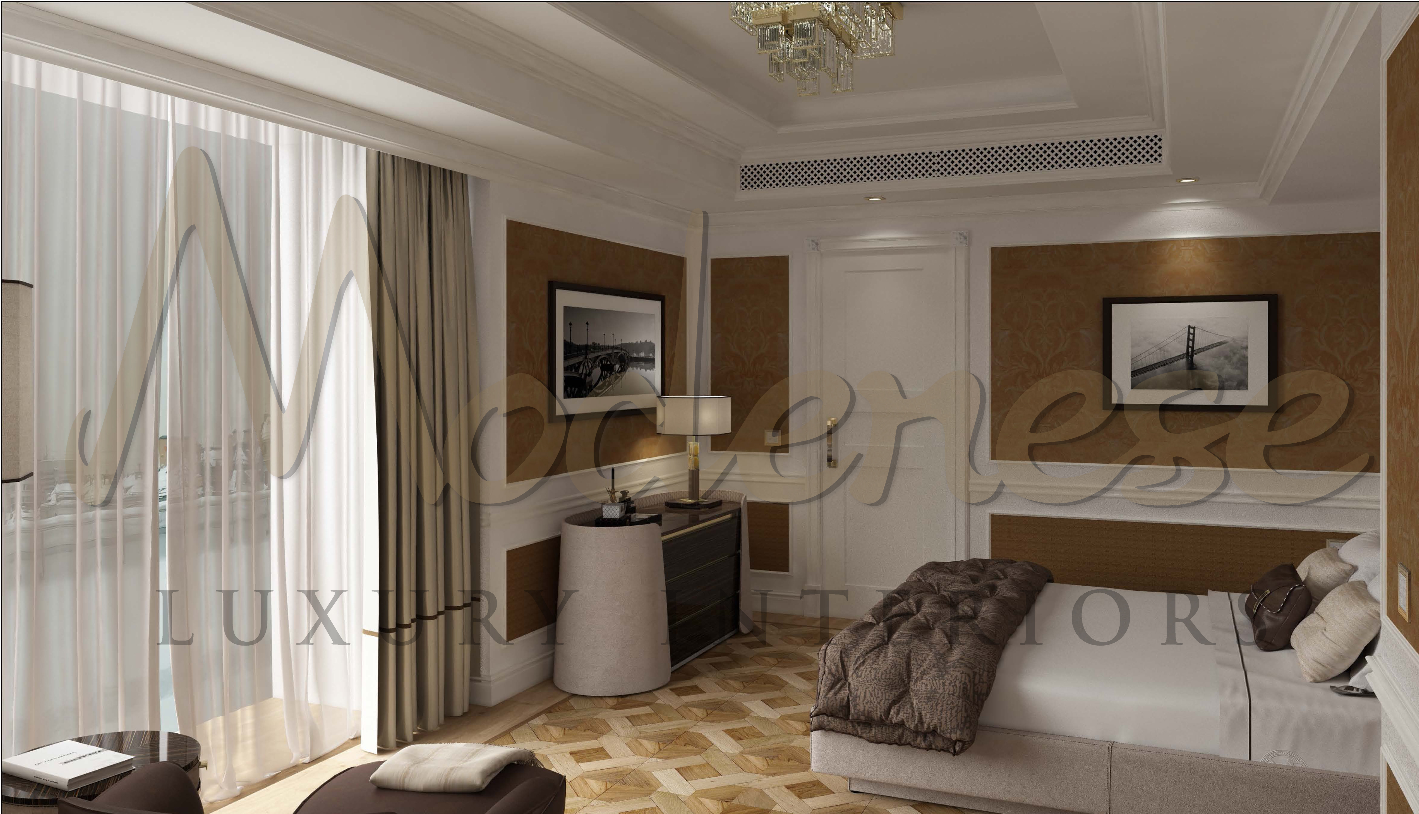 Bedroom Design For Noble Mansion in London, Great Britain by MODENESE ...