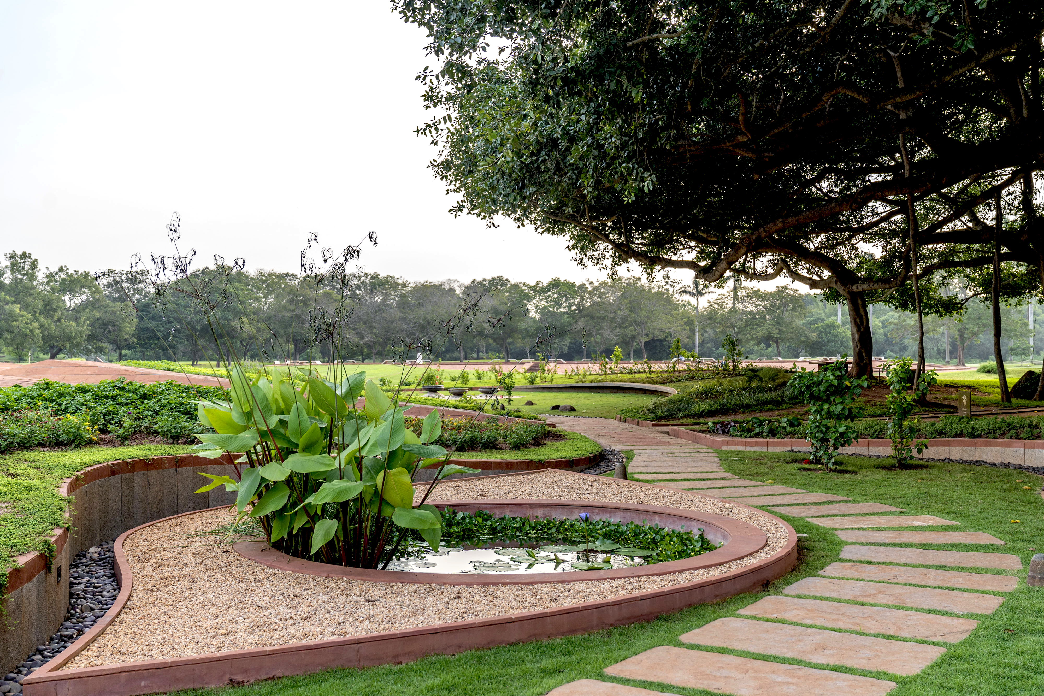 Matrimandir Gardens of Life and Power by The Native Platform - Architizer