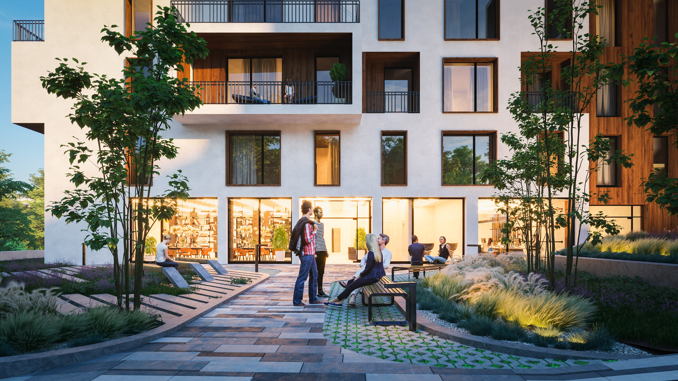 Golosiev Hills Resedential Complex by POLOTNO ARCHITECTS - Architizer