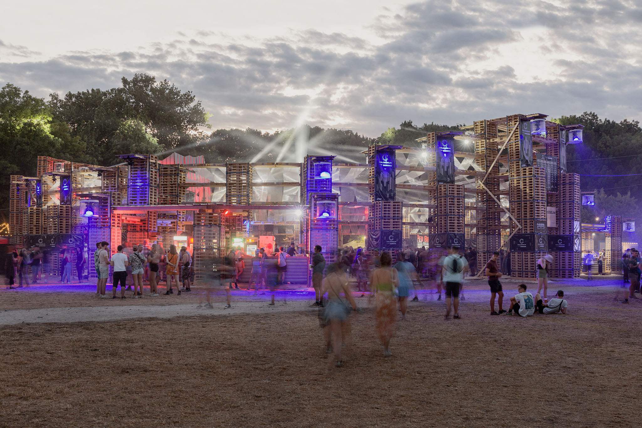Sziget Colosseum stage by Hello Wood - Architizer