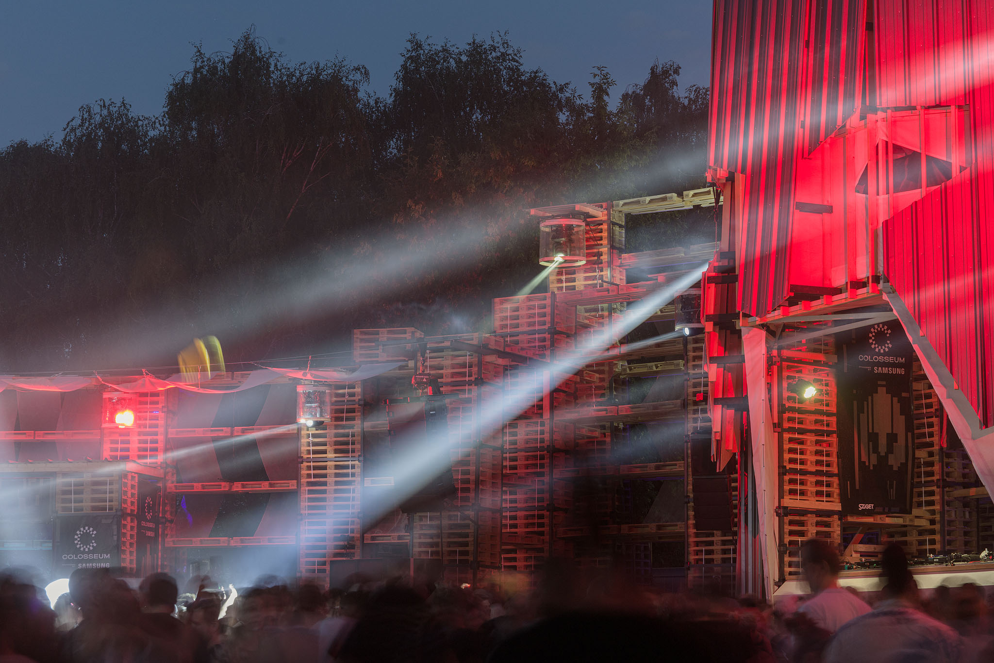 Sziget Colosseum stage by Hello Wood - Architizer