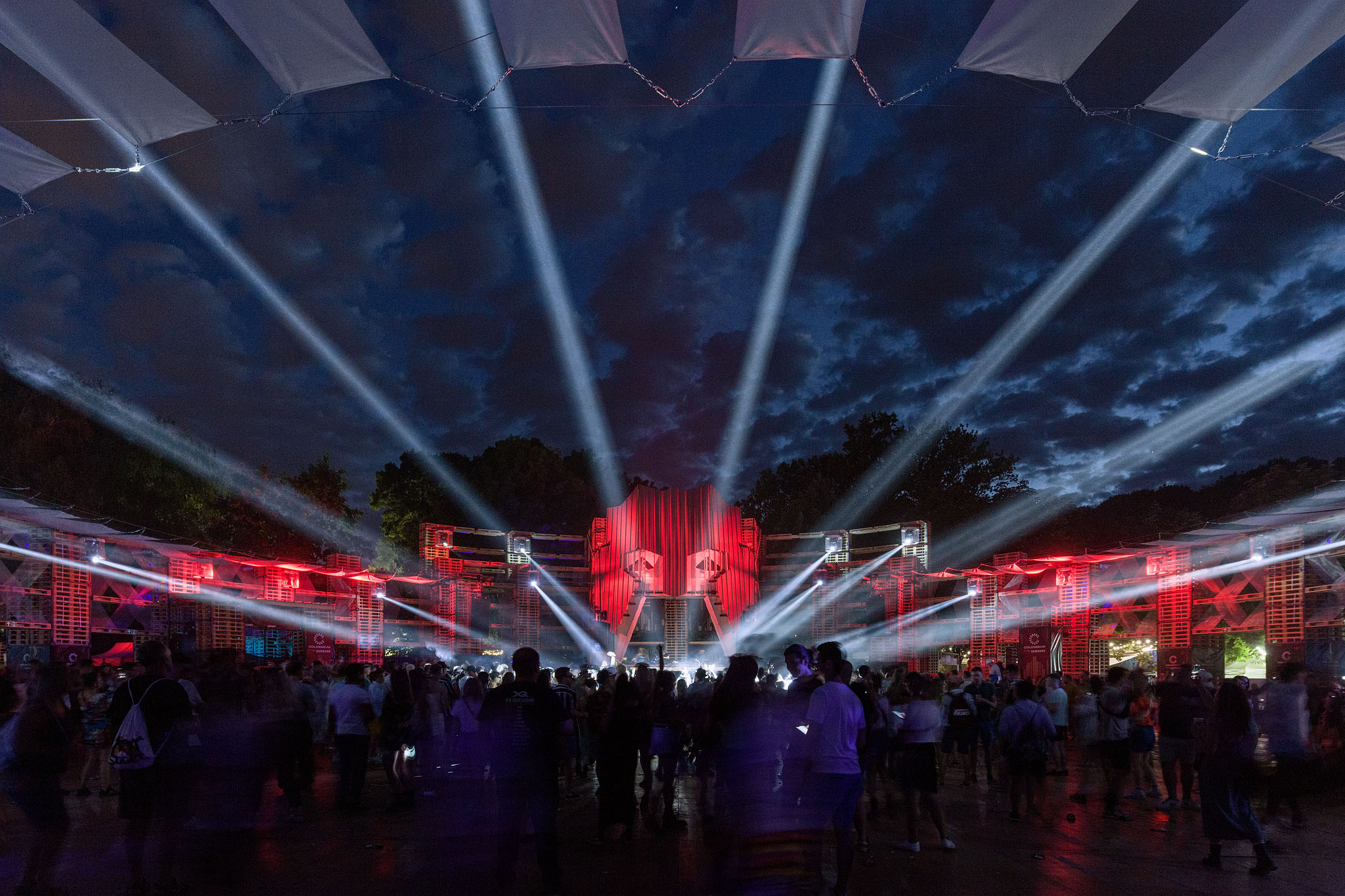 Sziget Colosseum stage by Hello Wood - Architizer
